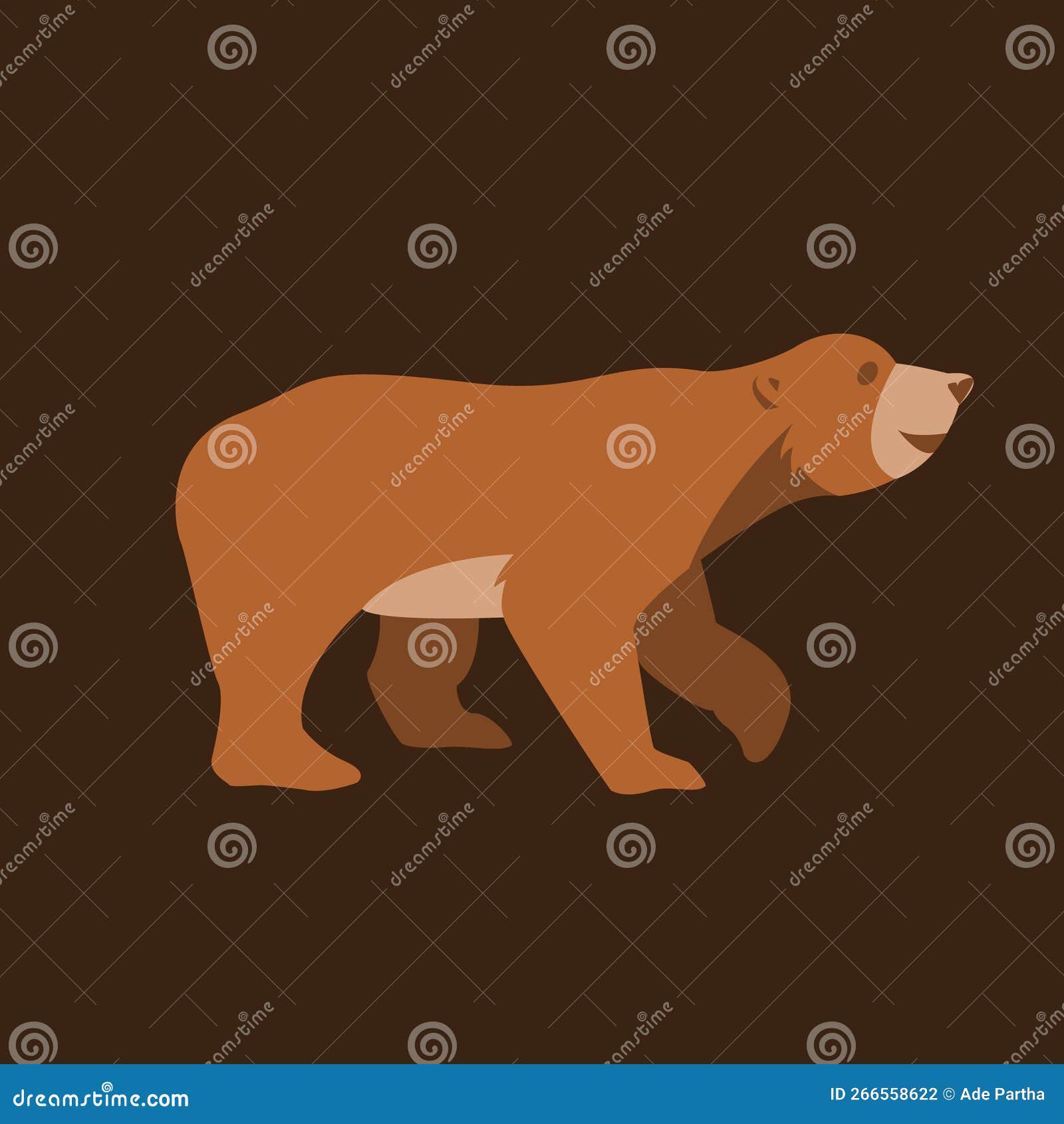 Bear Vector Graphic Element Design Stock Illustration - Illustration of ...