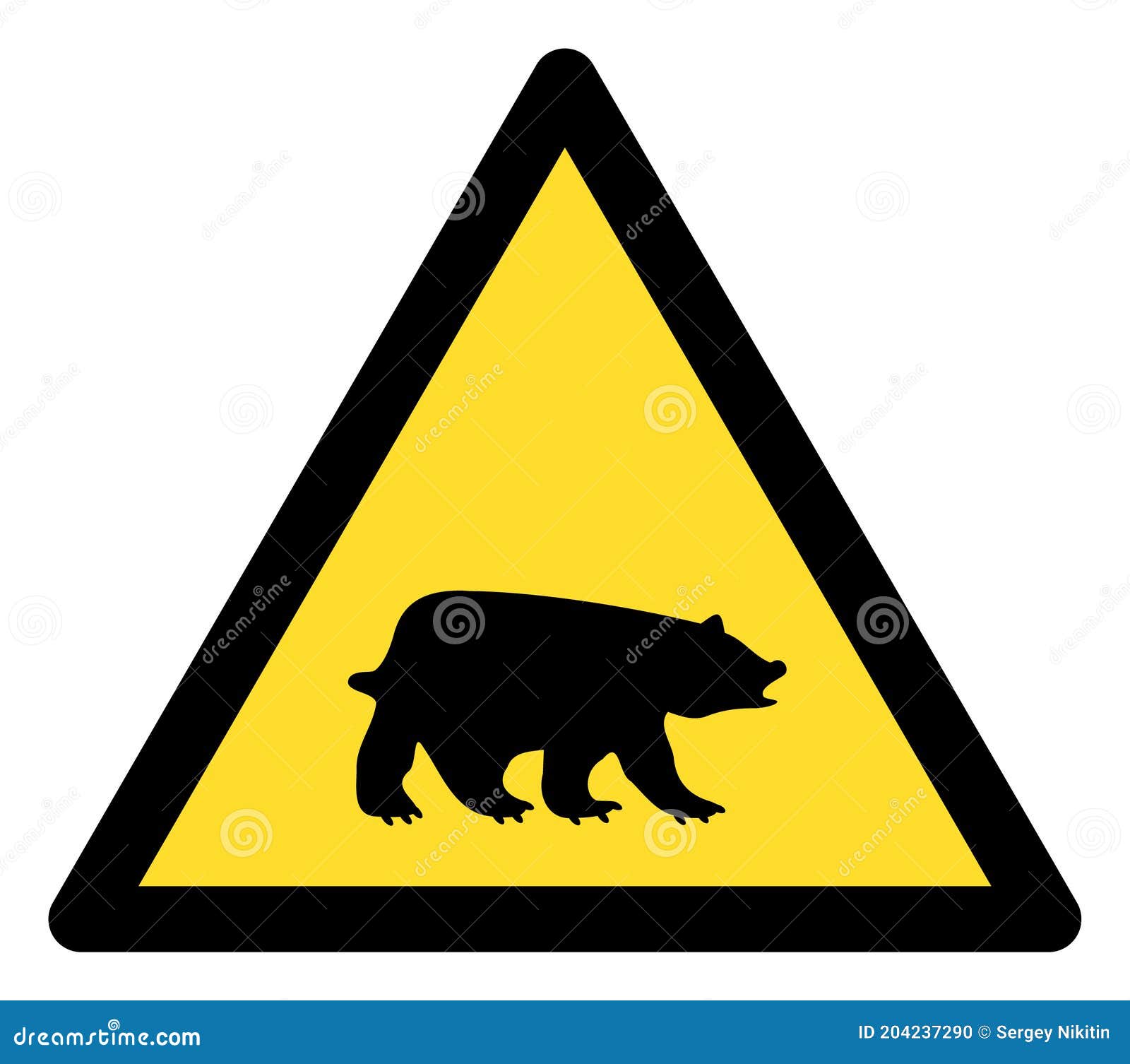 Bear Warning Collage With Virus Infection Icons Stock Photography ...