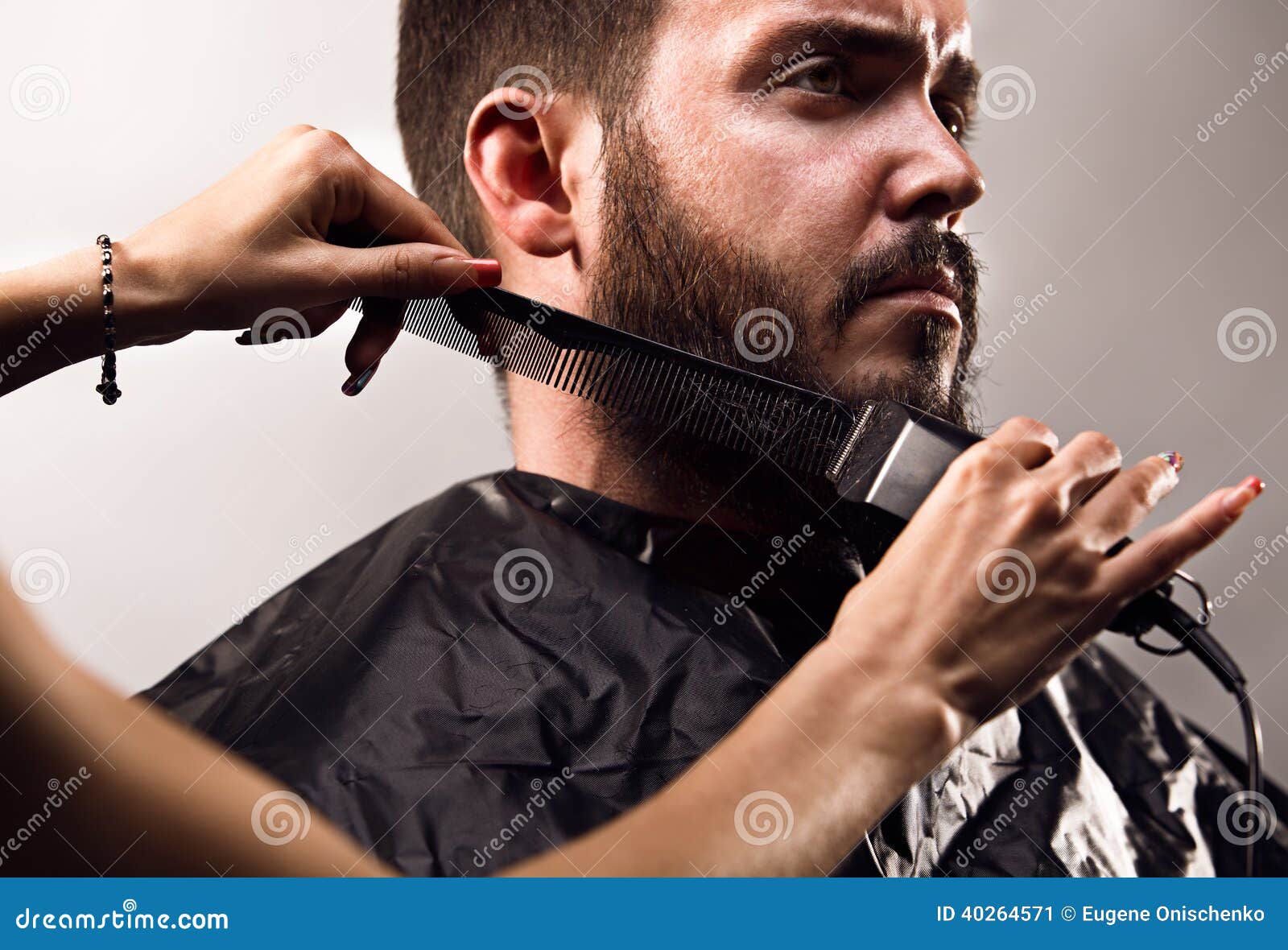Beard trimming stock image. Image of beard, human, lifestyles - 40264571