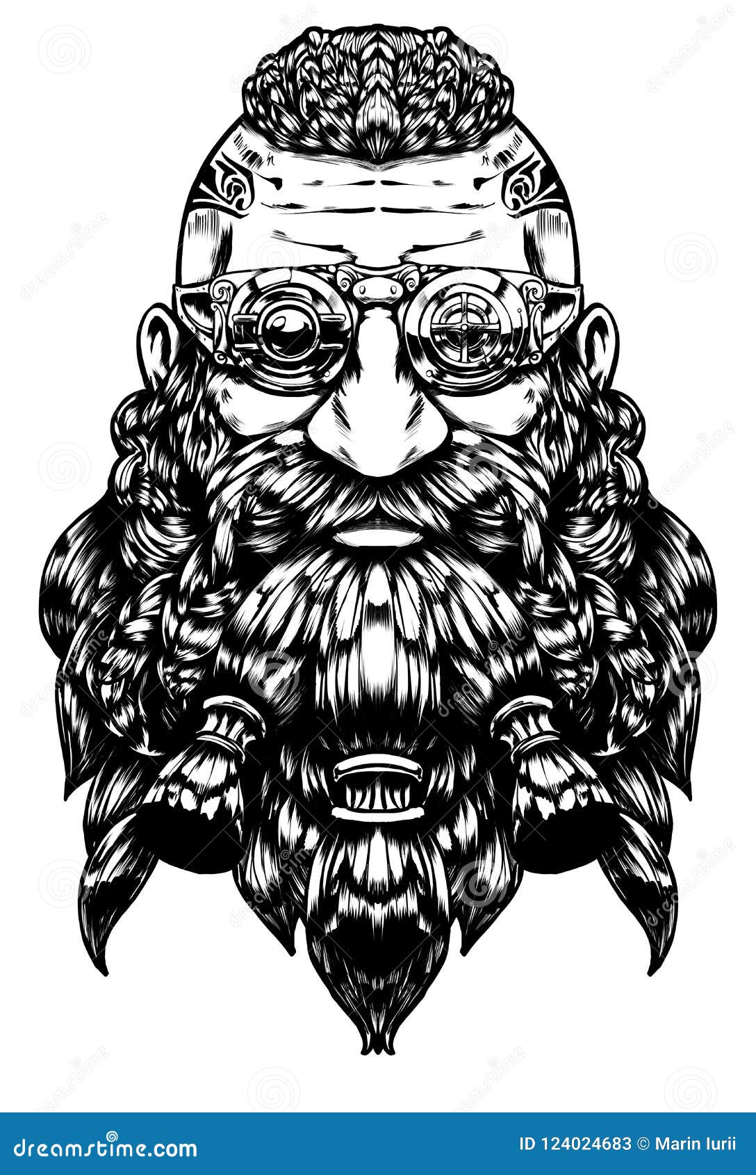 Printable Dwarf Beards