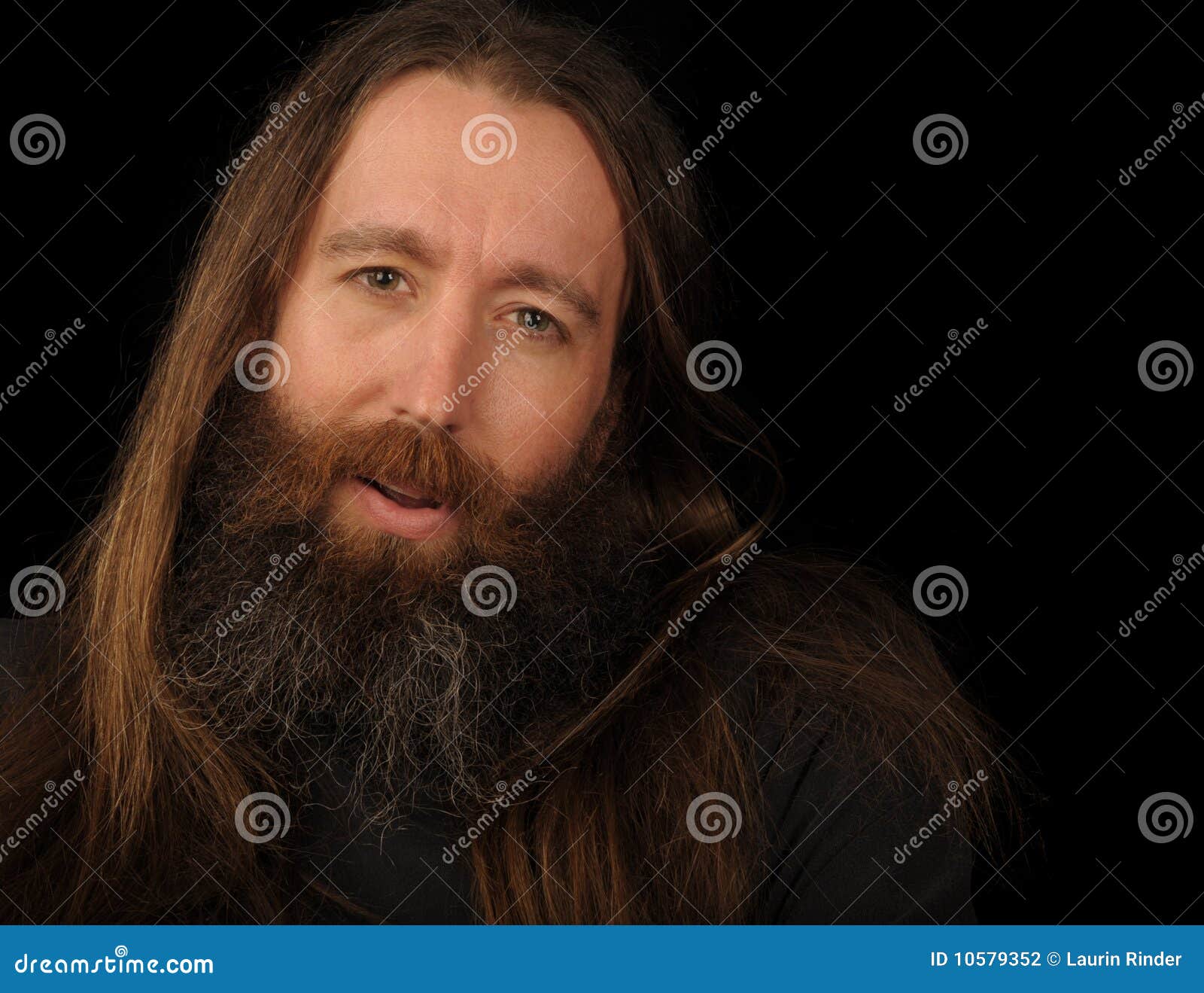 Bearded Man stock photo. Image of wisdom, beard, health - 10579352