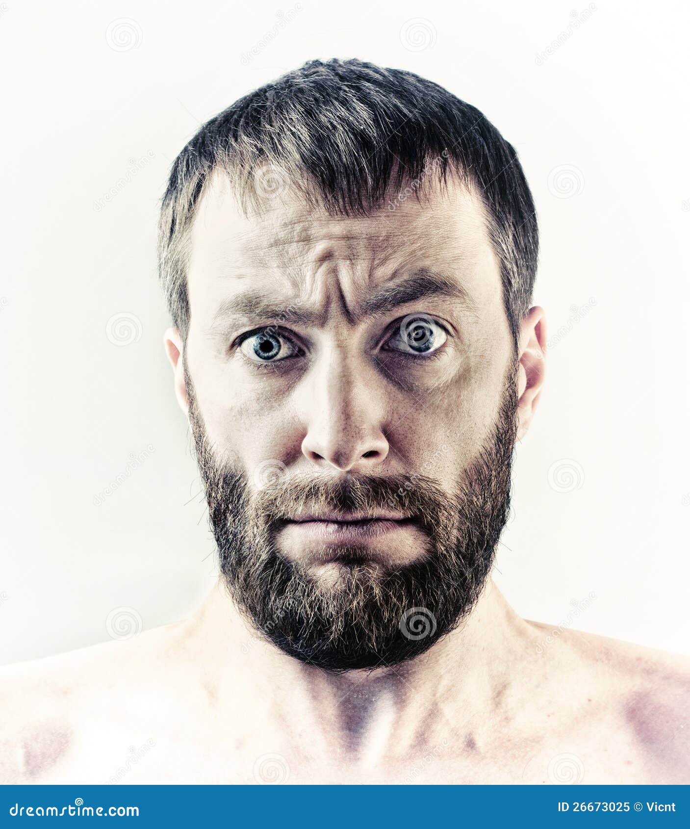 Bearded man stock image. Image of contemplation, characters - 26673025