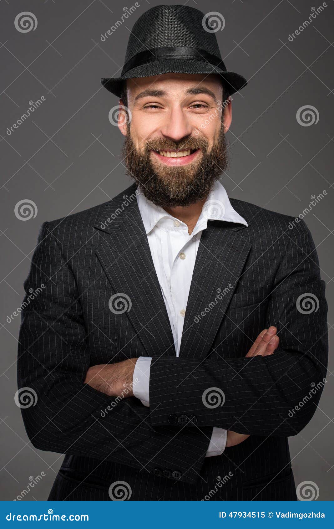 Bearded man stock image. Image of business, masculine - 47934515