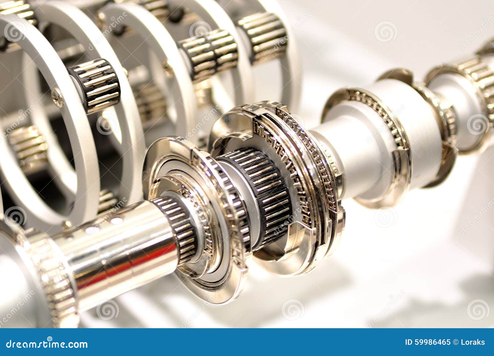 Bearing on axle. stock image. Image of industry, machinery - 59986465