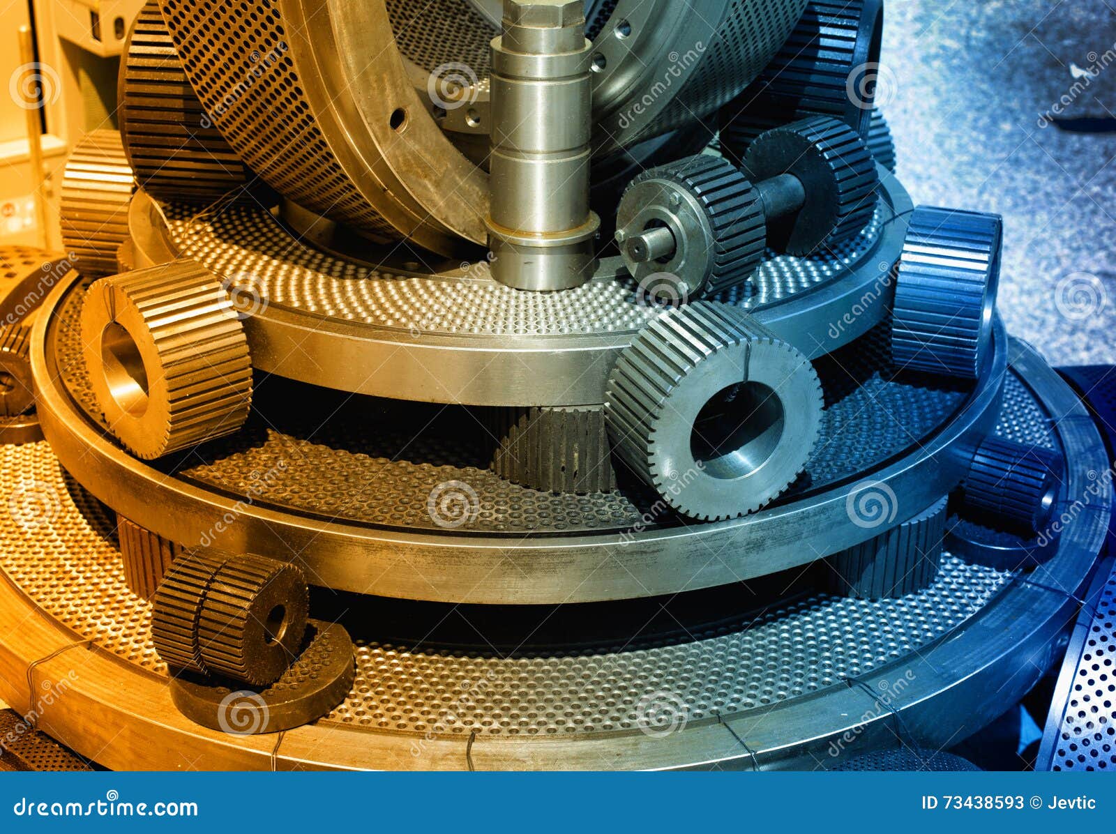 Bearing of engine stock image. Image of industry, component - 73438593