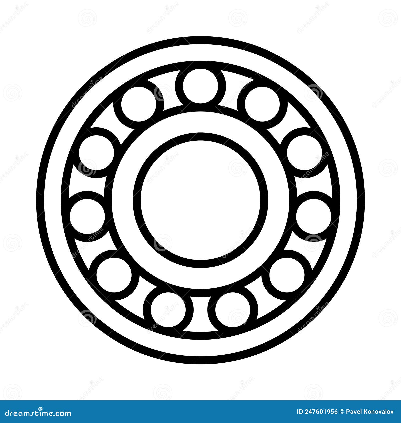 Car Bearing Icon. Trendy Car Bearing Logo Concept On White Background ...