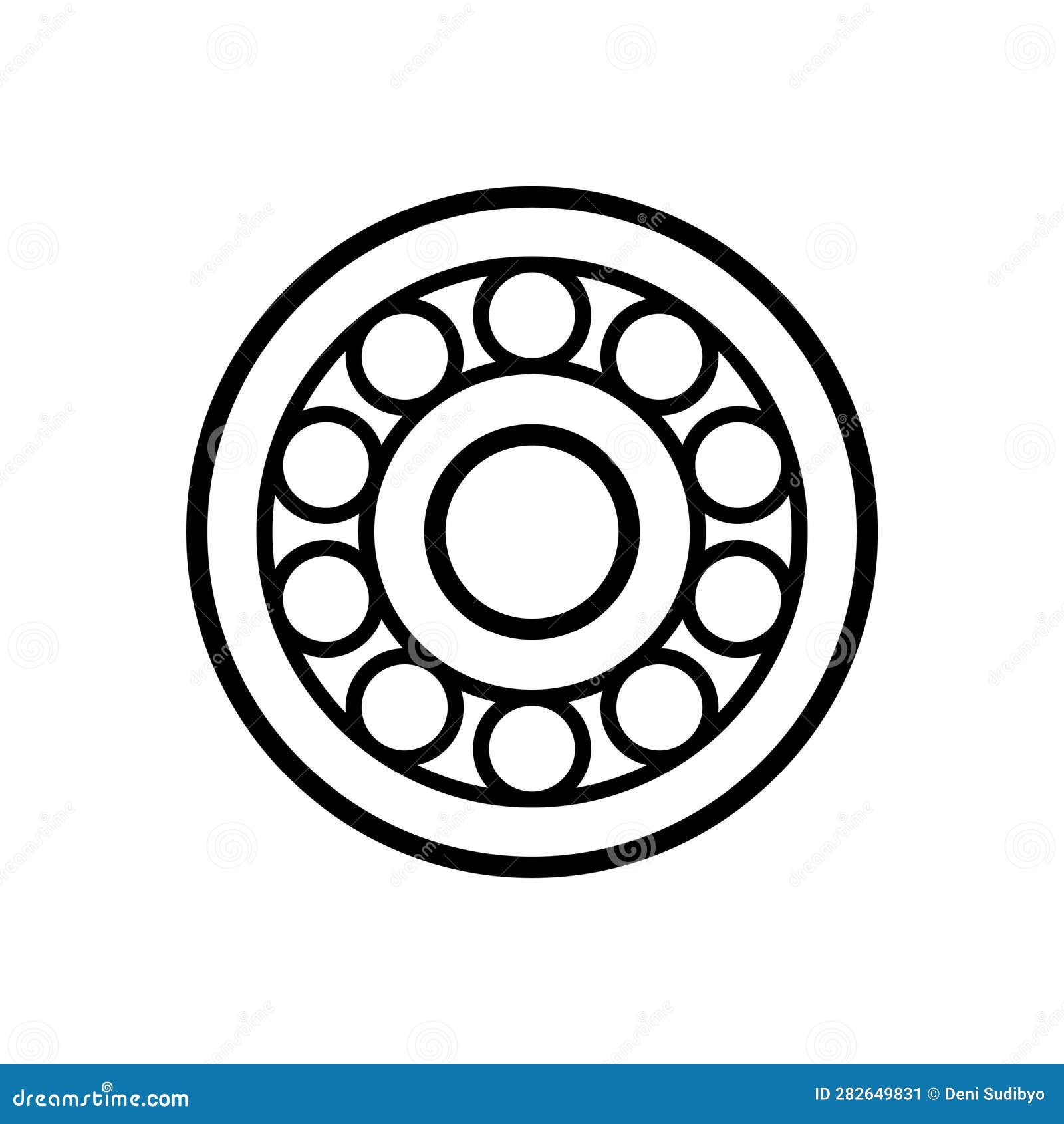 Bearing Icon Vector Design Templates Simple and Modern Stock Vector ...