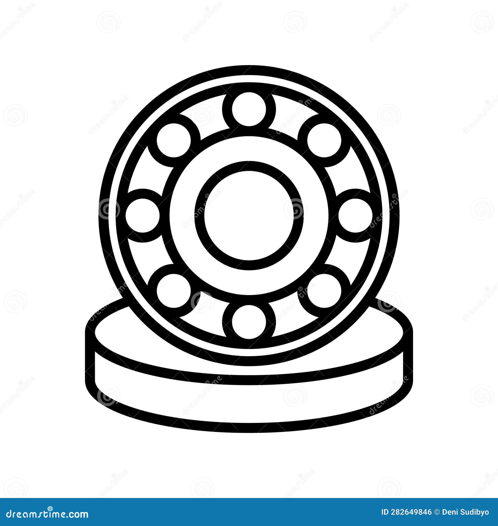 Bearing Icon Vector Design Templates Simple and Modern Stock Vector ...
