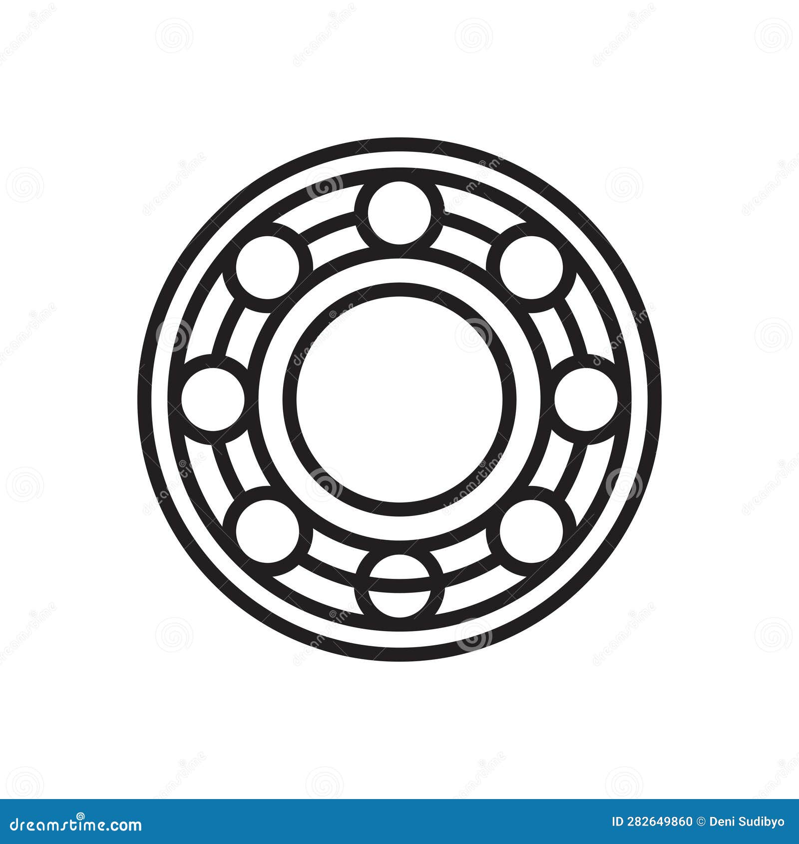 Bearing Icon Vector Design Templates Simple and Modern Stock Vector ...