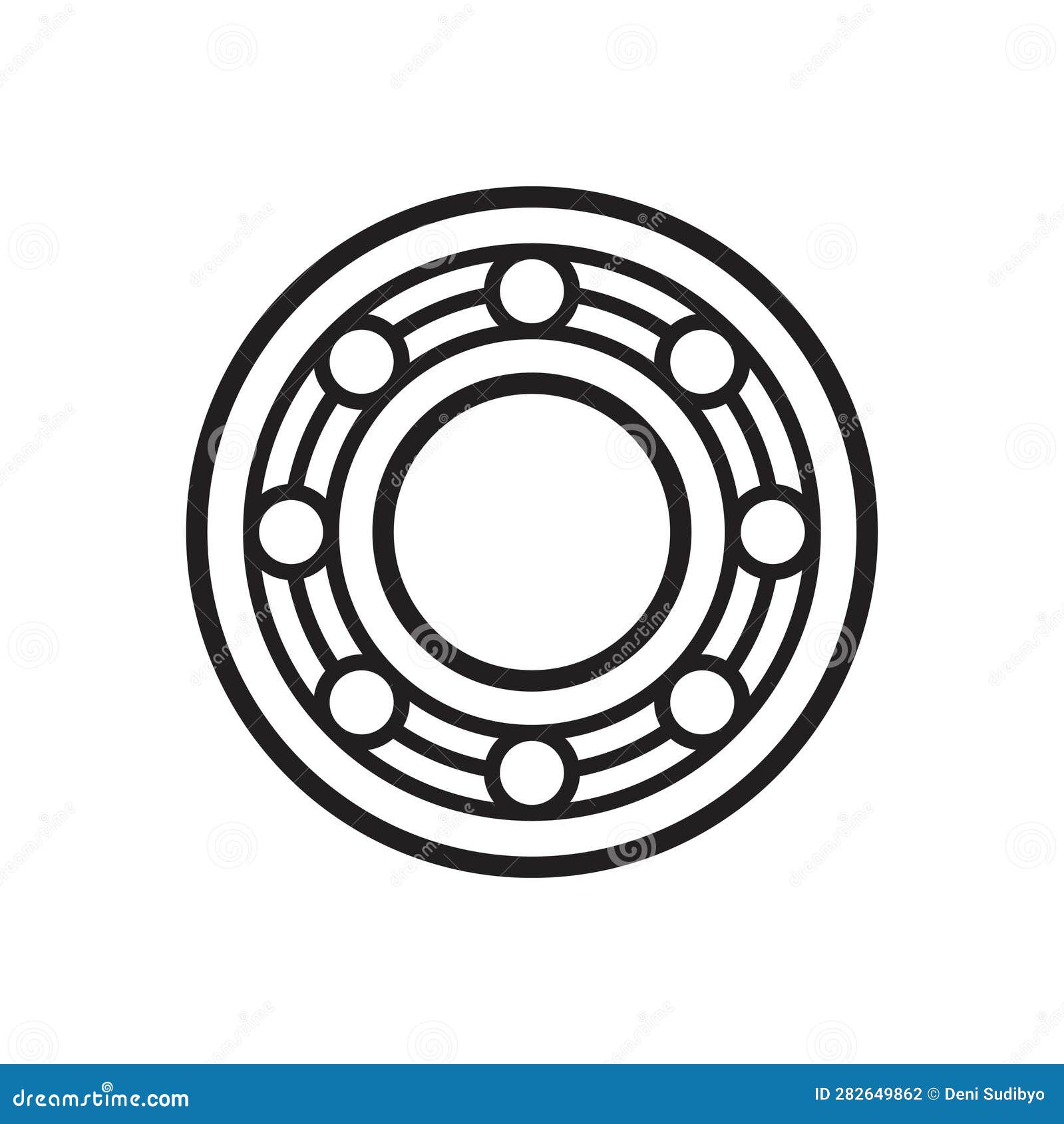 Bearing Icon Vector Design Templates Simple and Modern Stock Vector ...