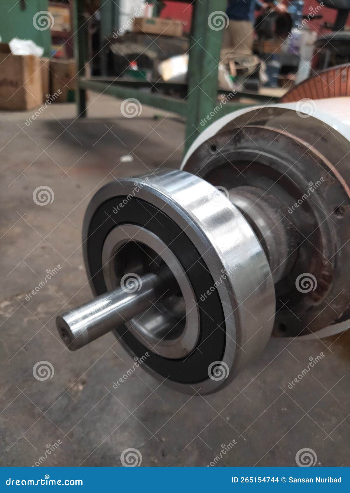 Bearing Induction Motor 3 Phase Stock Photo - Image of phase, motor ...