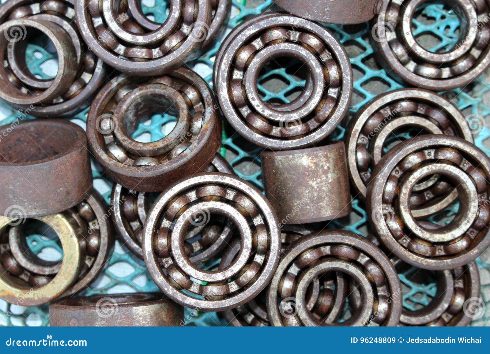 Bearing rust stock image. Image of hardware, roller, chrome - 96248809