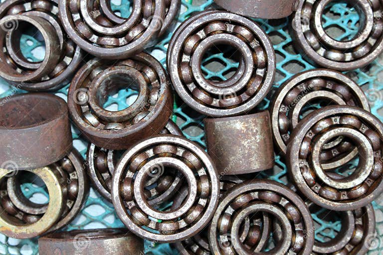 Bearing rust stock image. Image of hardware, roller, chrome - 96248809