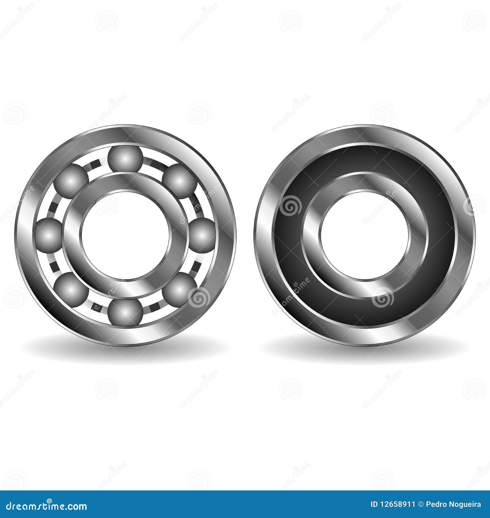 Uncovered Machine On The Table Cartoon Vector | CartoonDealer.com #91081145