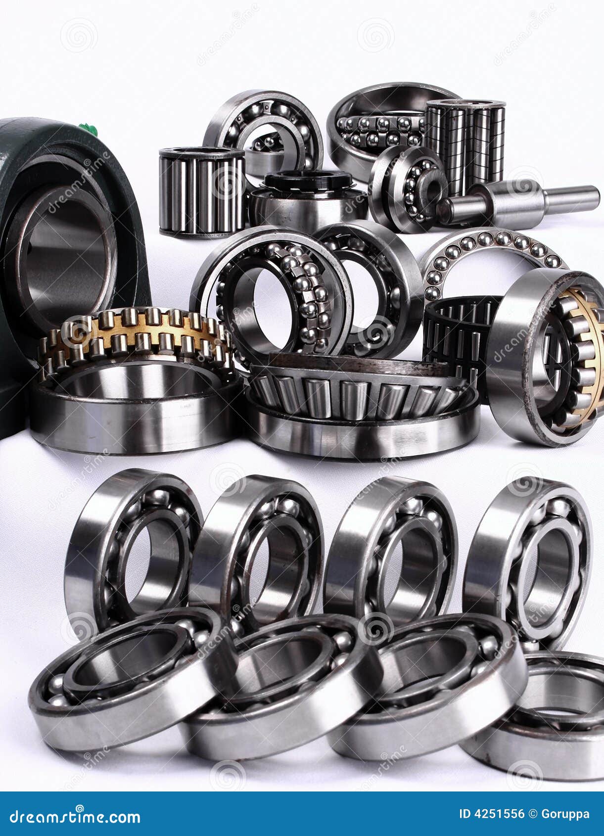 Bearings stock photo. Image of chrome, precise, mechanism - 4251556