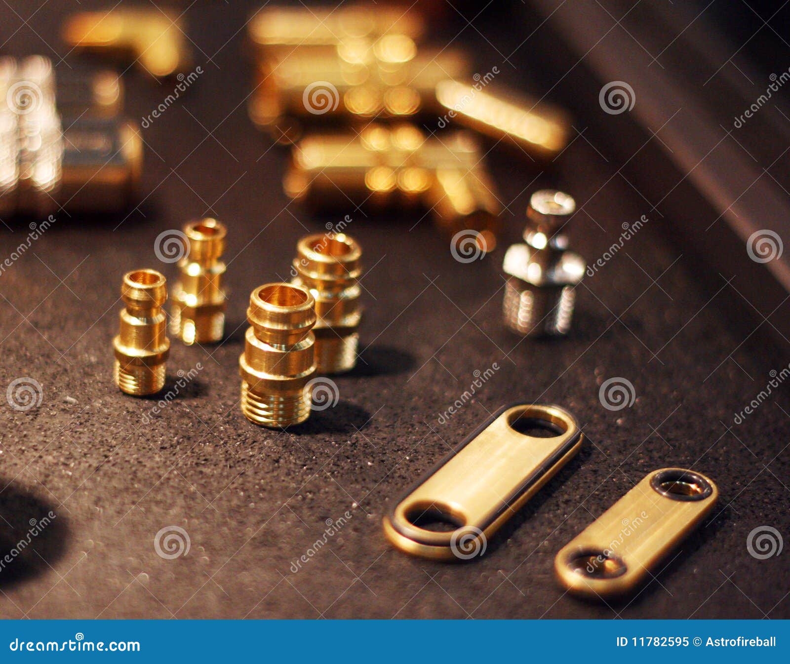 Bolts Or Screws Random Pile Of Steel Bolts Stock Photo | CartoonDealer ...