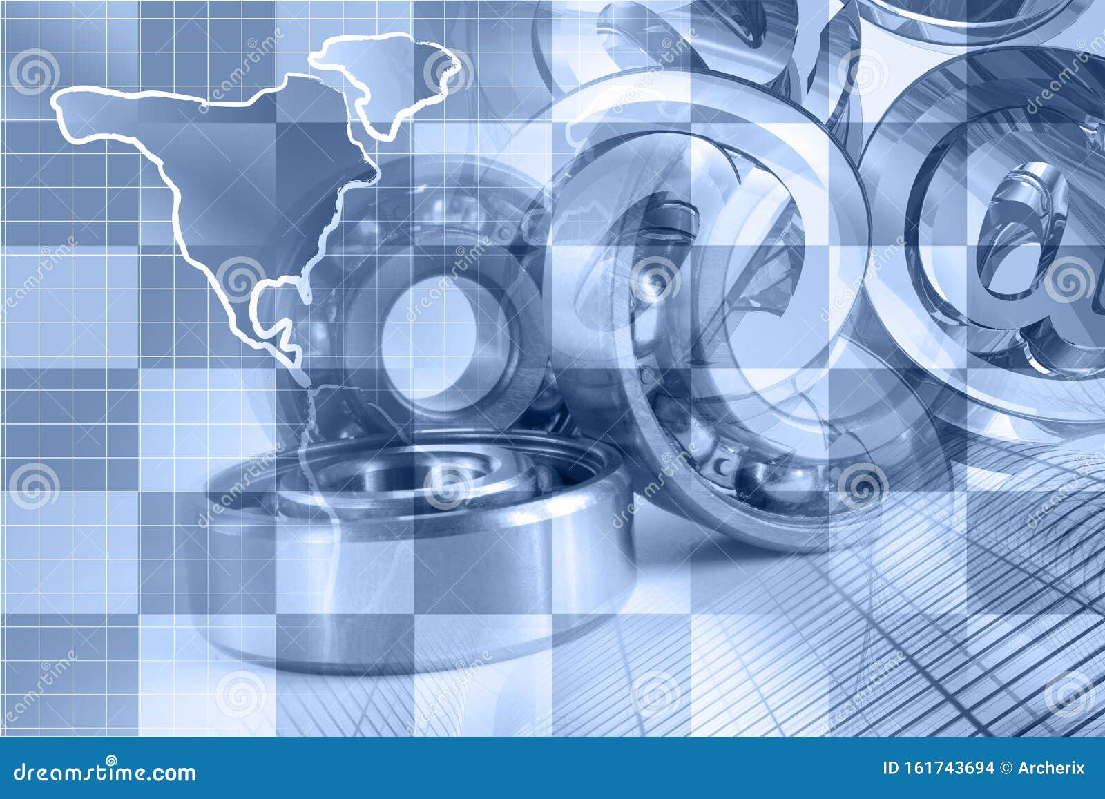 Bearings and map stock photo. Image of communication - 161743694