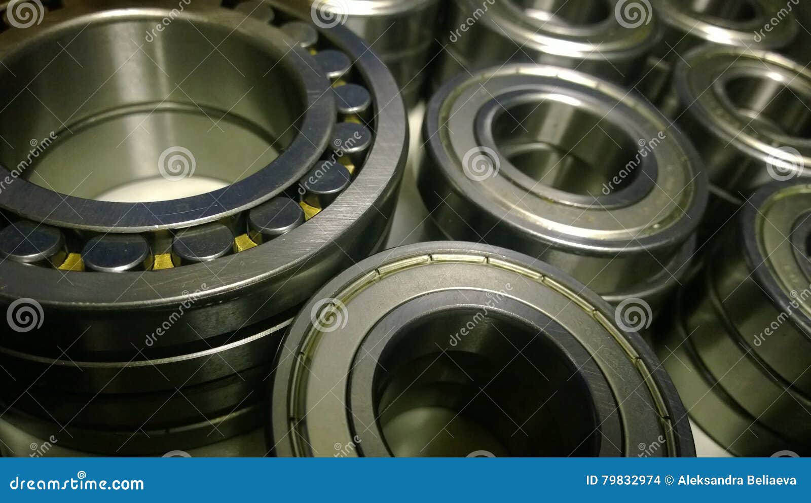 Bearings in stock stock photo. Image of bearings, storage - 79832974