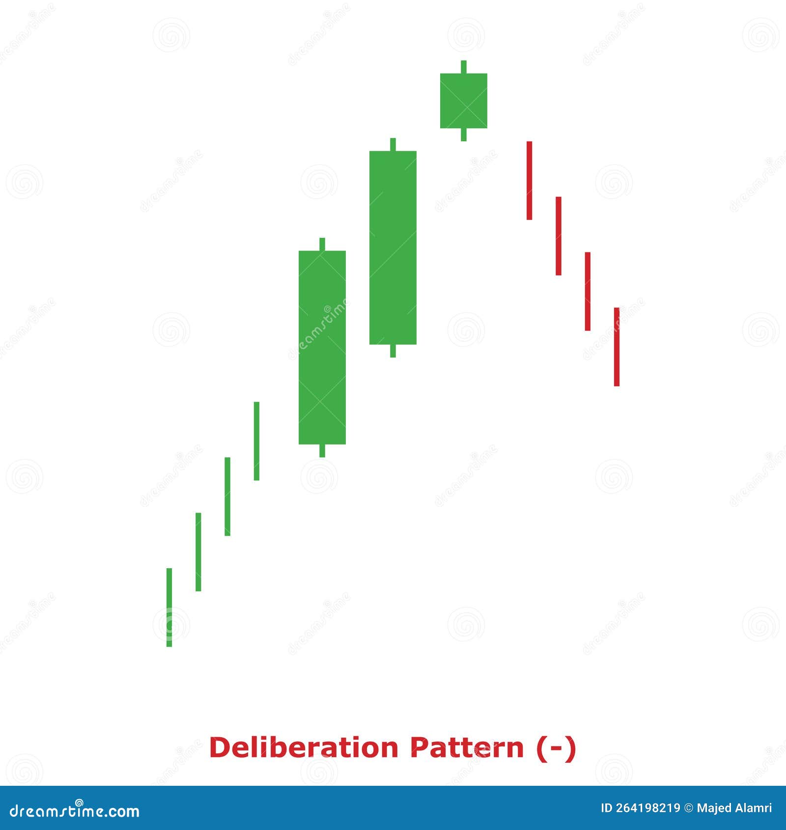 Deliberation Pattern (-) Green & Red - Square Stock Vector ...