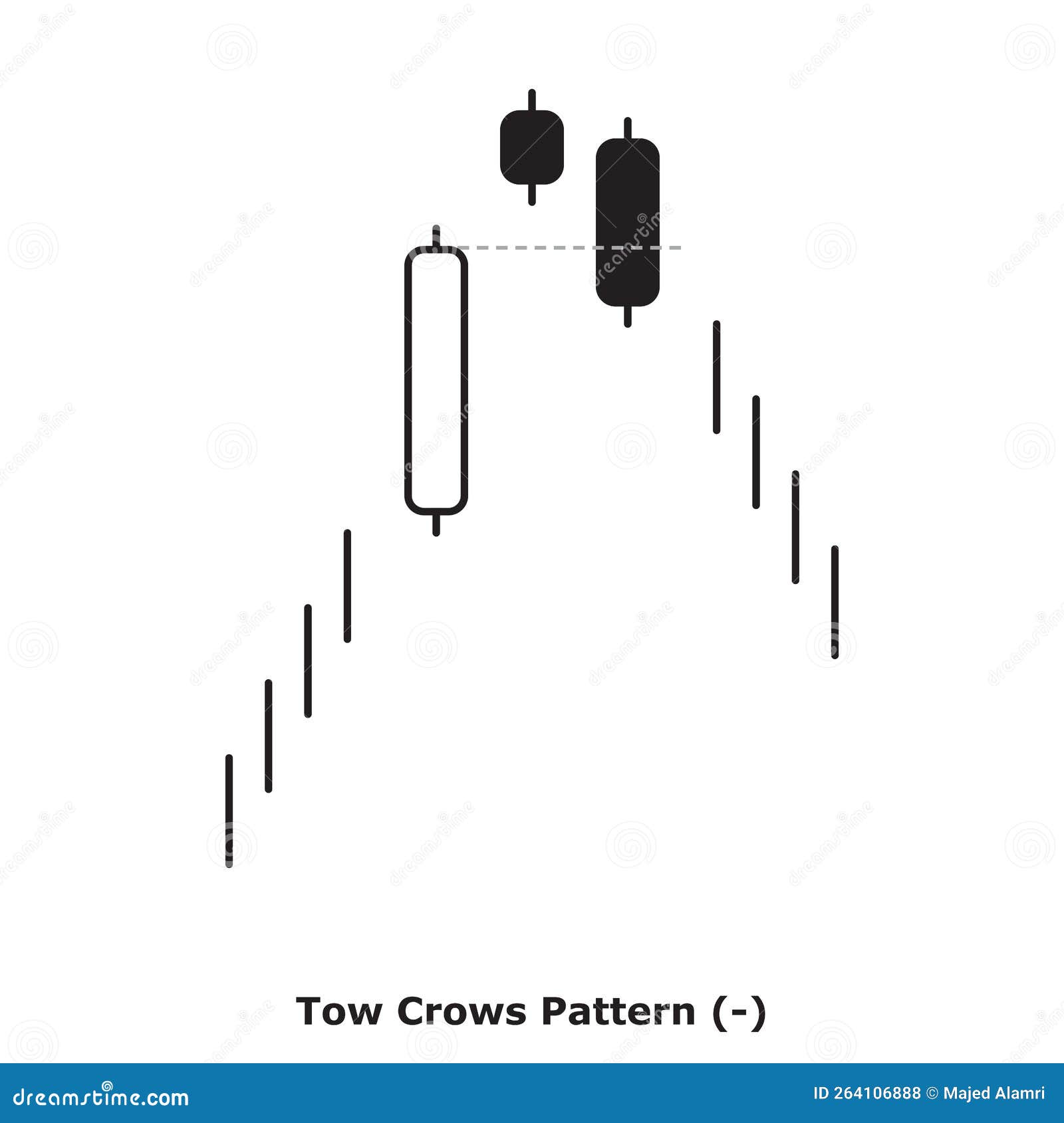 Tow Crows Pattern (-) White & Black - Round Stock Vector - Illustration ...
