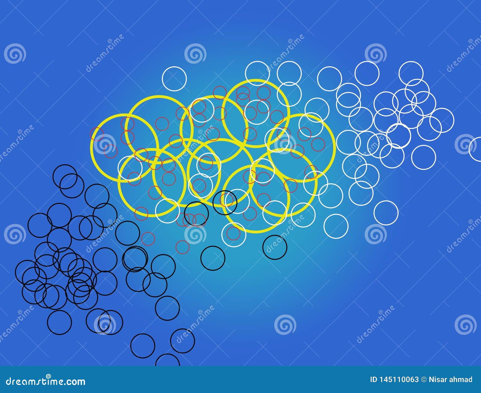 The Best Circular Awesome Wallpaper Stock Illustration - Illustration ...