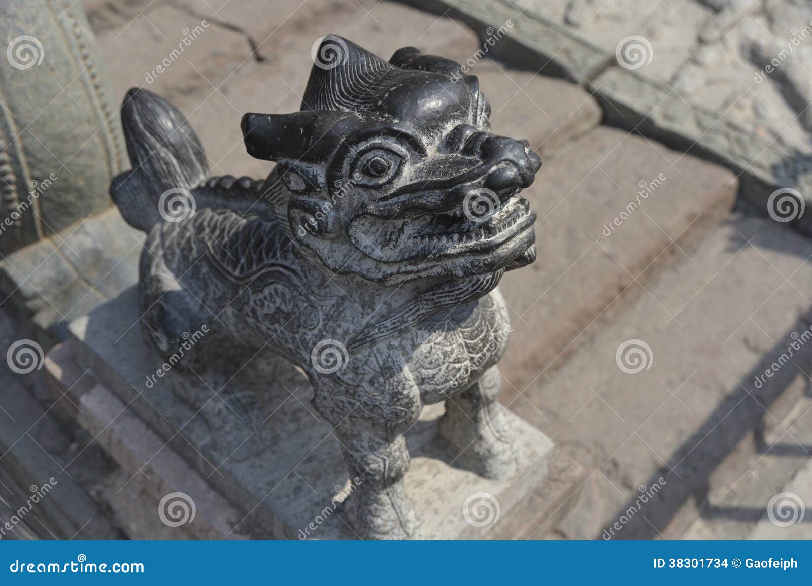 The beast (kirin) stock photo. Image of steps, imperial - 38301734