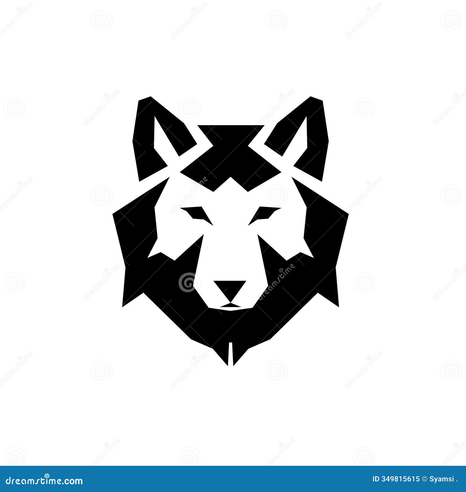 Beast Logo, Wolf Head Logo, Single Wolf Head Design Stock Vector ...