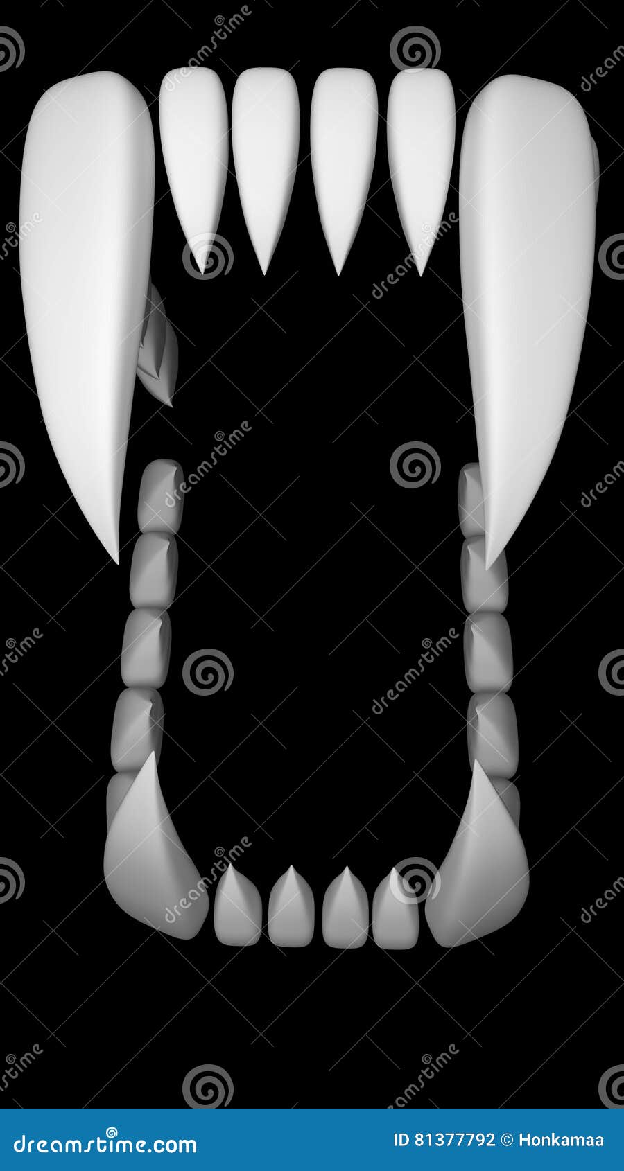 Beast teeth stock photo. Illustration of scary, halloween - 81377792