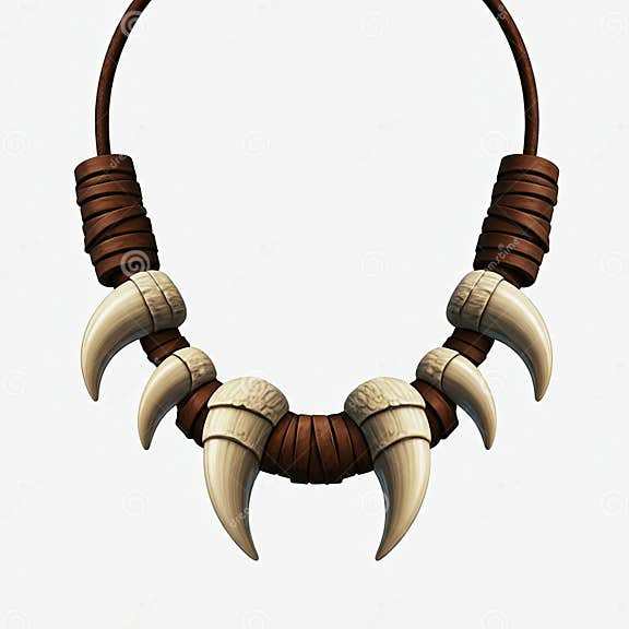 Beast Tooth Amulet stock illustration. Illustration of spiritual ...