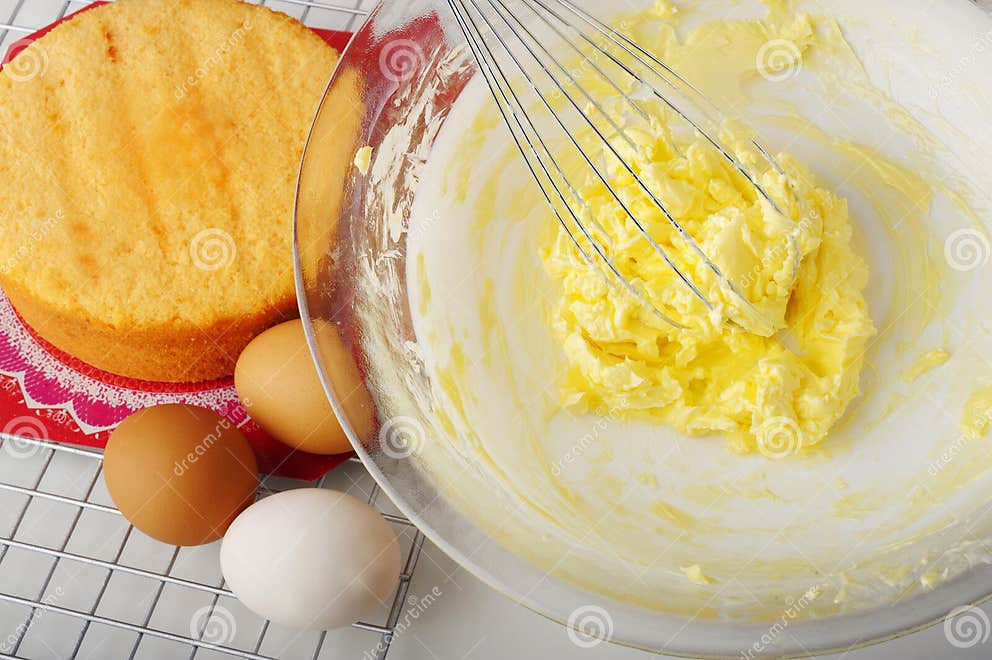 Beat butter and egg stock photo. Image of freshness, bowl - 47192832