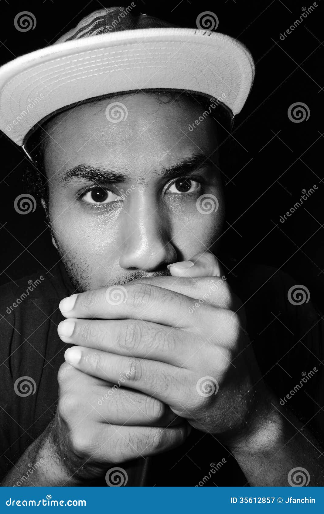 Beatboxer stock image. Image of beard, battle, audience - 35612857