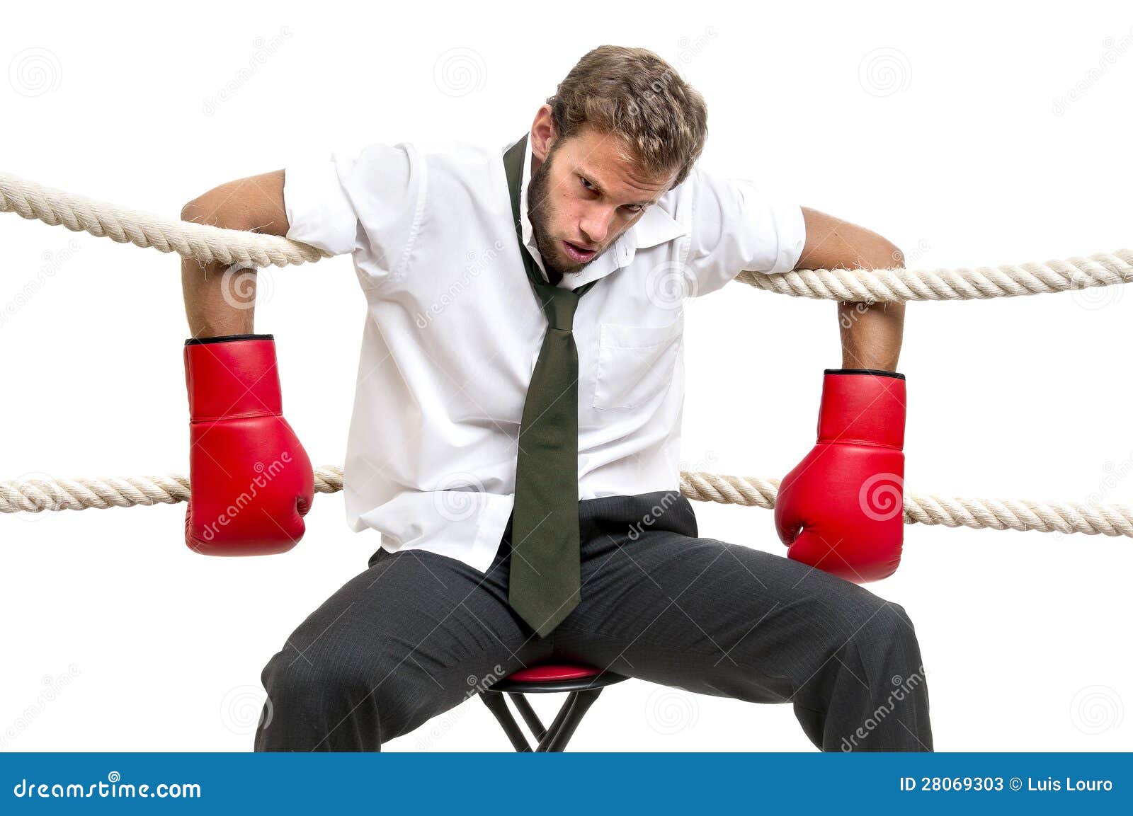 Beaten up stock image. Image of businesspeople, expression - 28069303