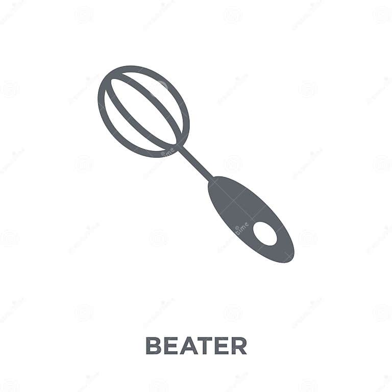Beater Icon from Kitchen Collection. Stock Vector - Illustration of ...
