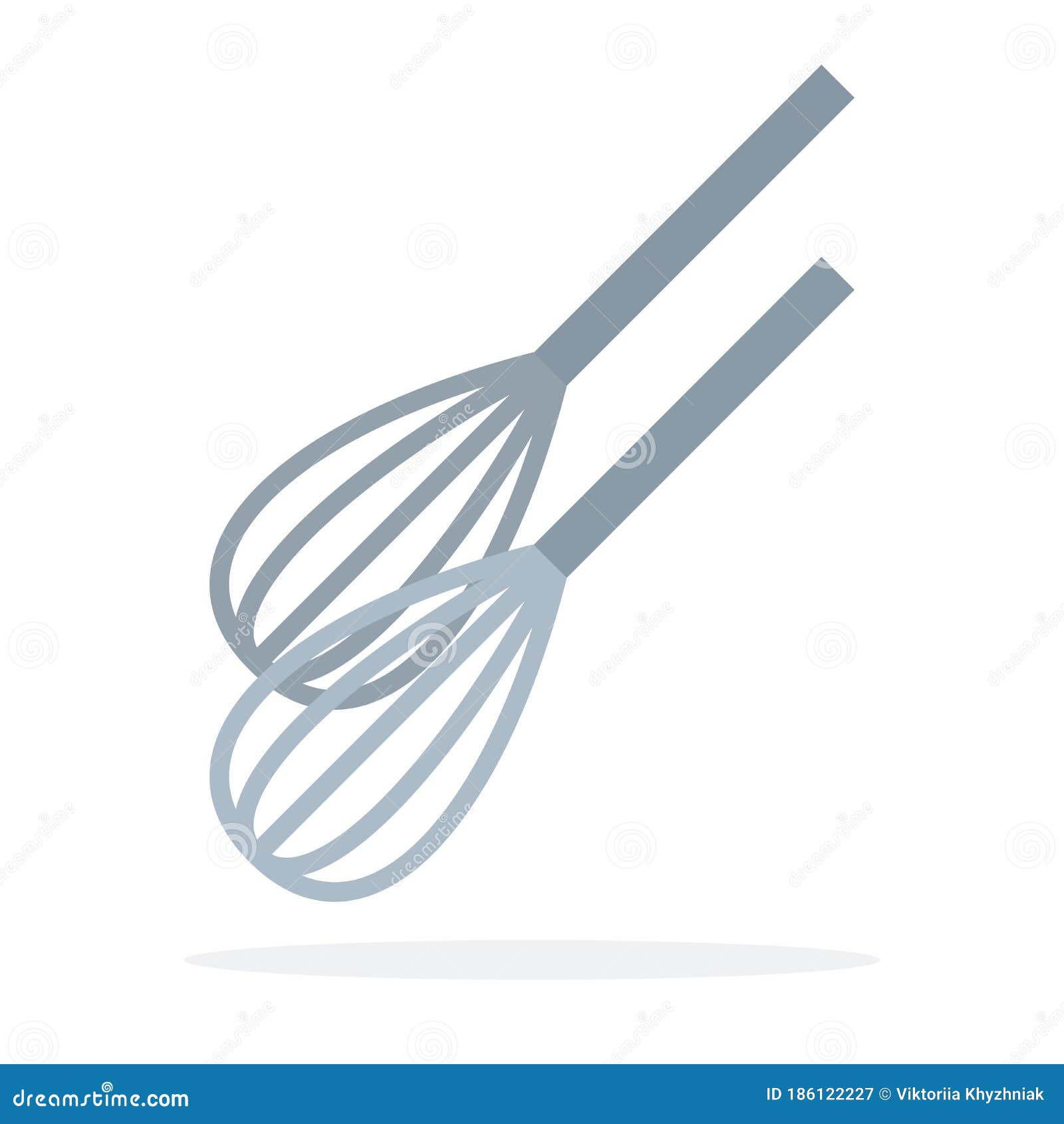 Beaters for the Mixer Vector Flat Isolated Stock Vector - Illustration ...