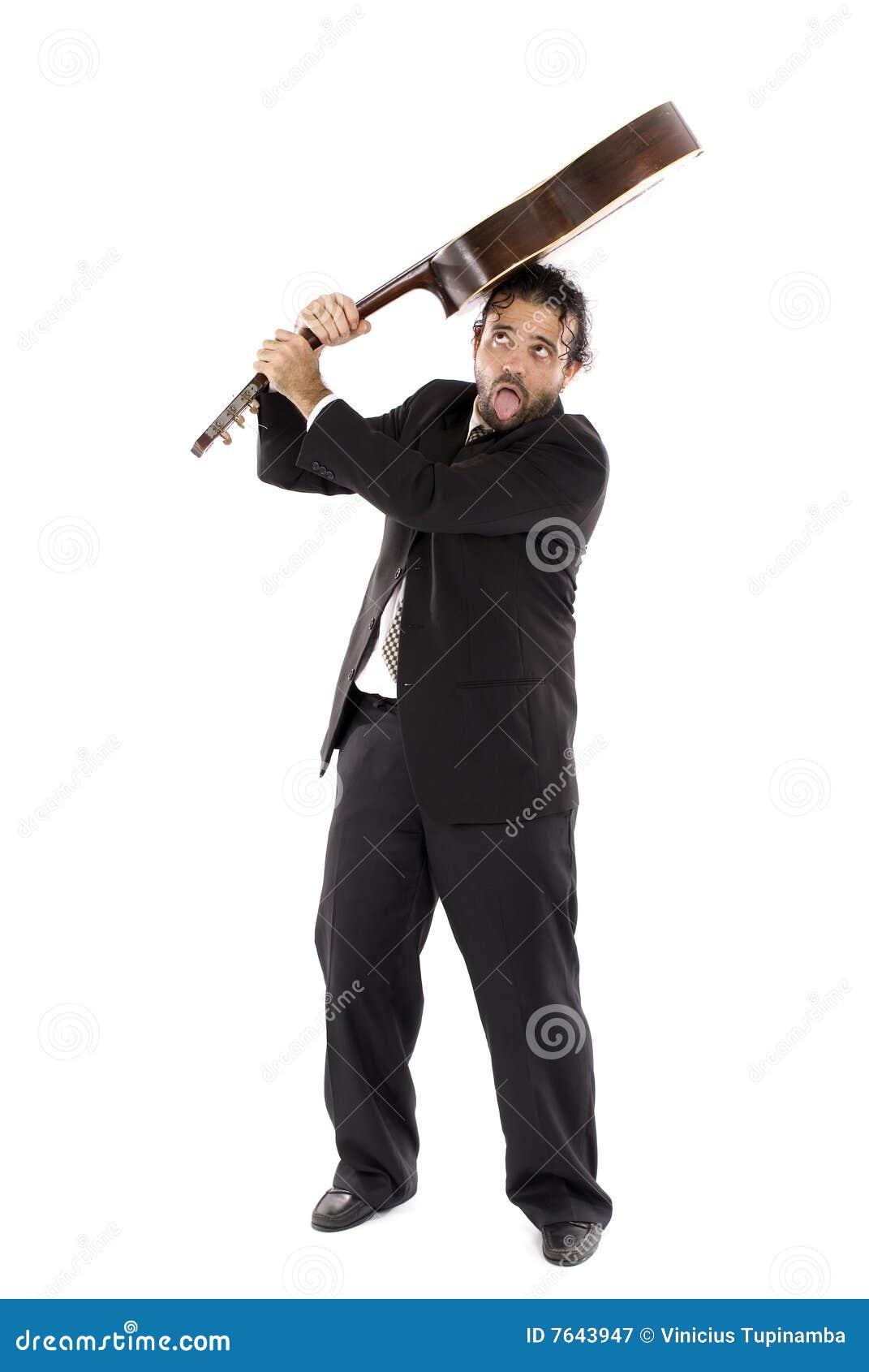 Beating with Guitar stock image. Image of song, sing, expression - 7643947