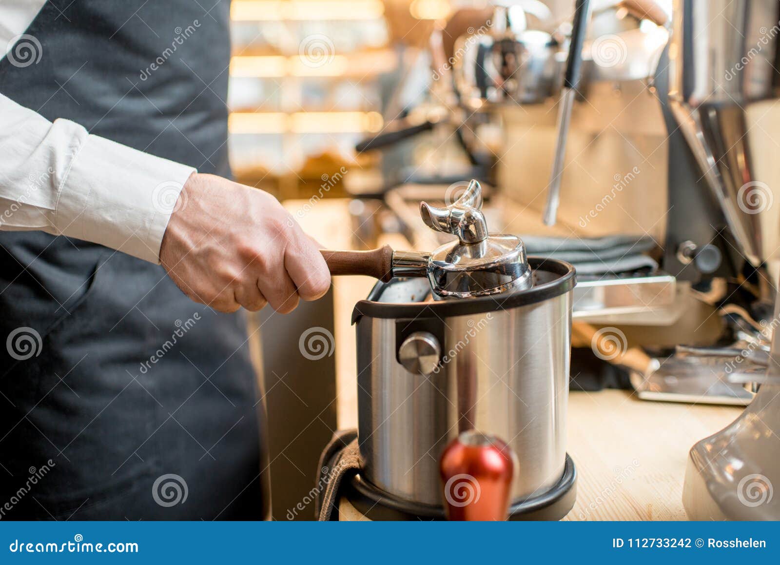 Taking Off a Remains of Coffee Stock Photo - Image of espresso ...
