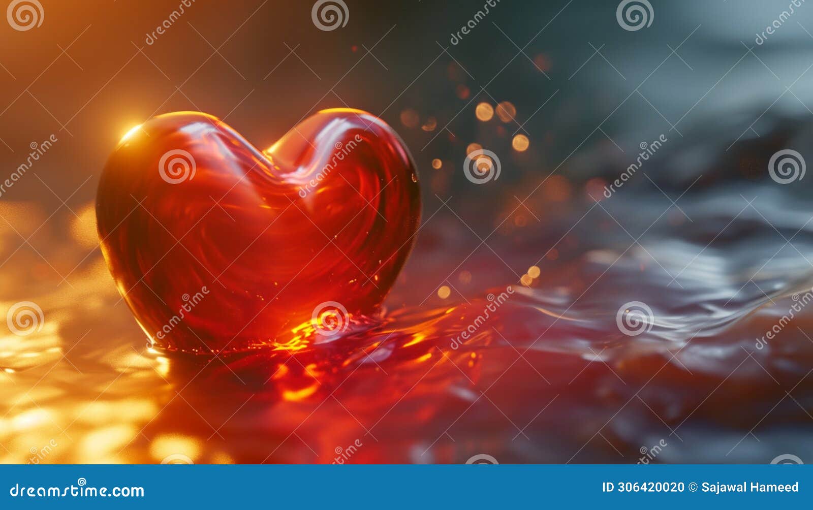 Beating Heart Emoji In A Rhythmic Motion, Stock Photography ...