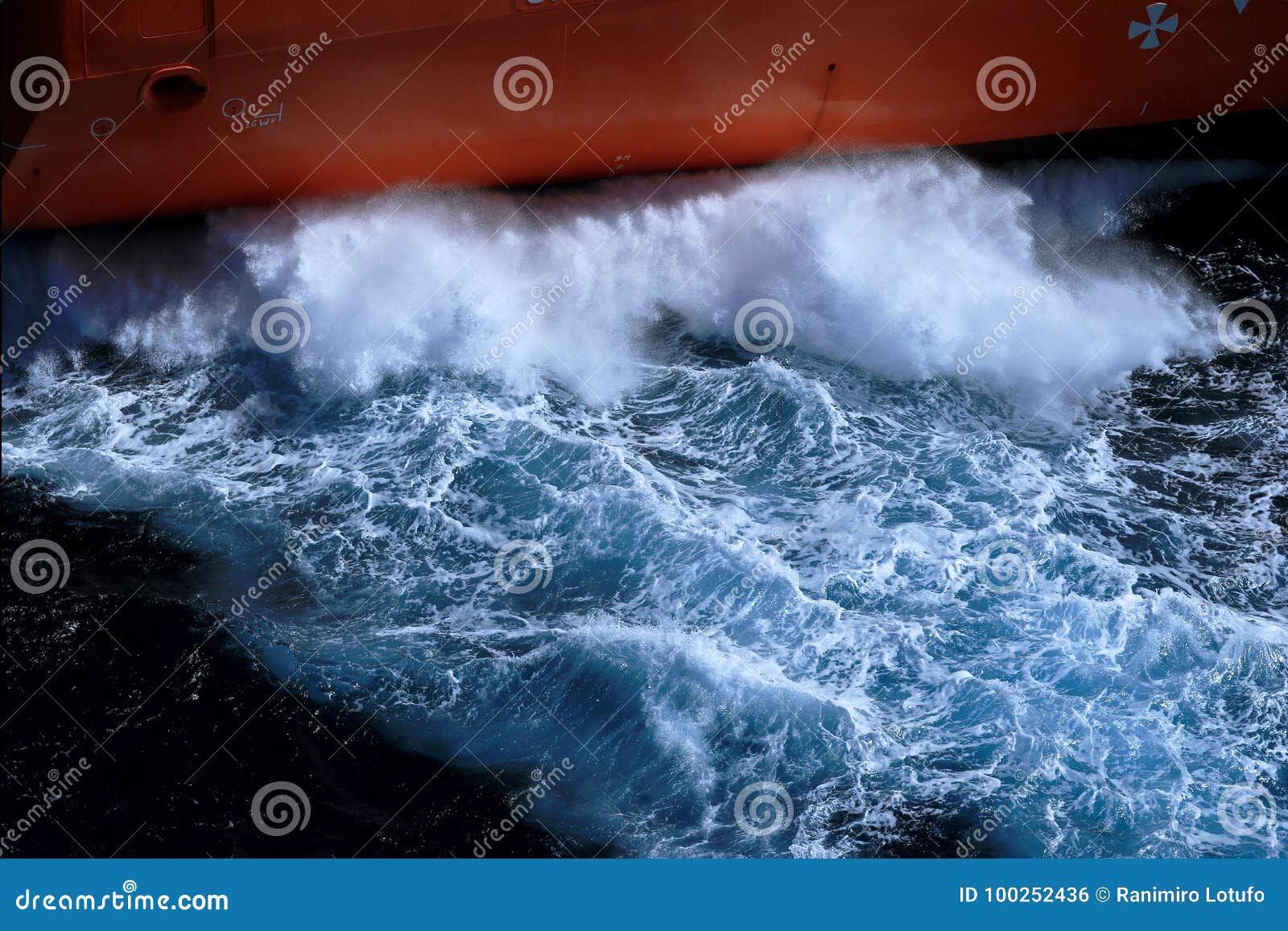 Beating sea water stock photo. Image of shore, ocean - 100252436