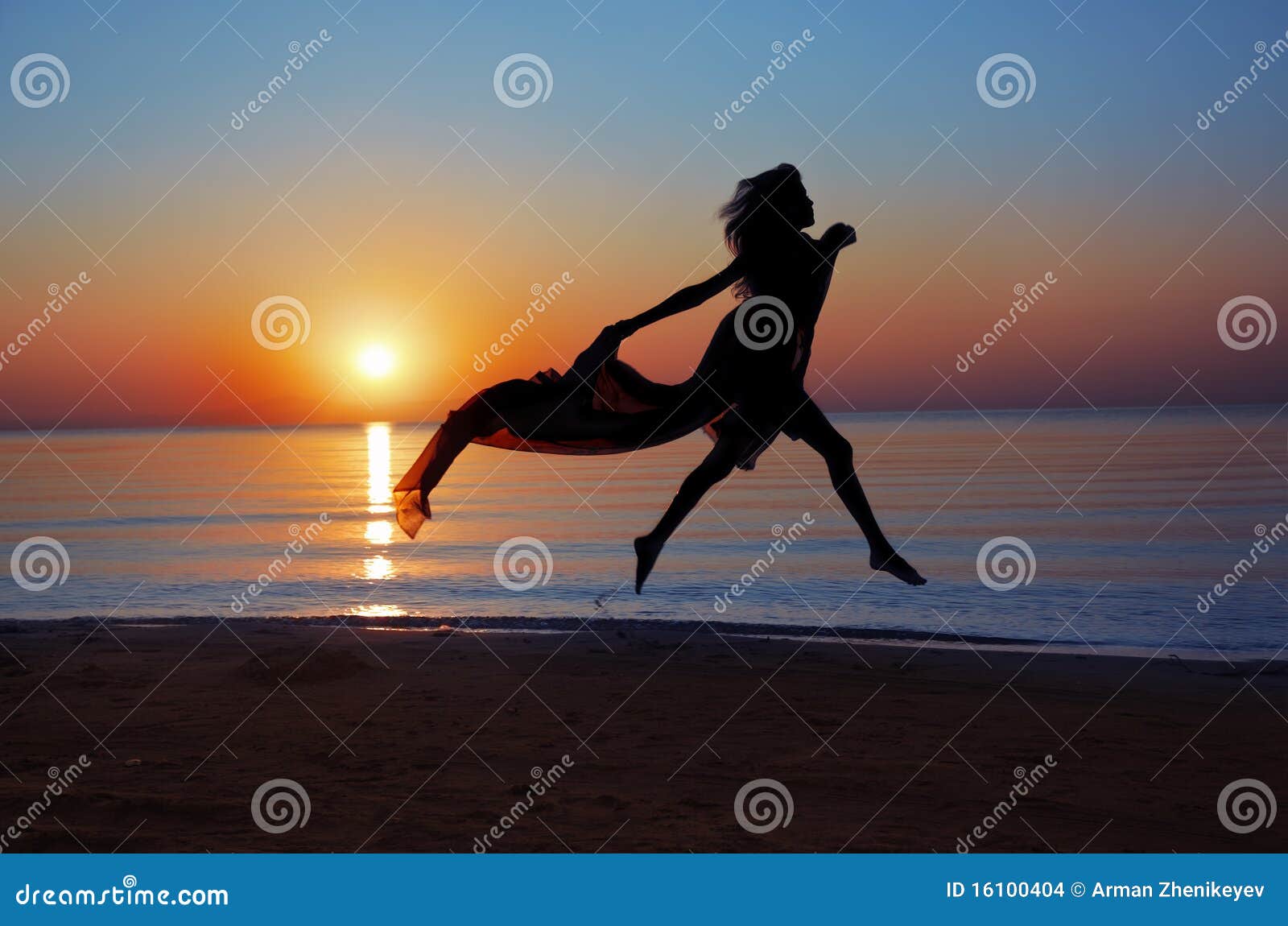 Beaty at sunset stock photo. Image of night, motion, outline - 16100404