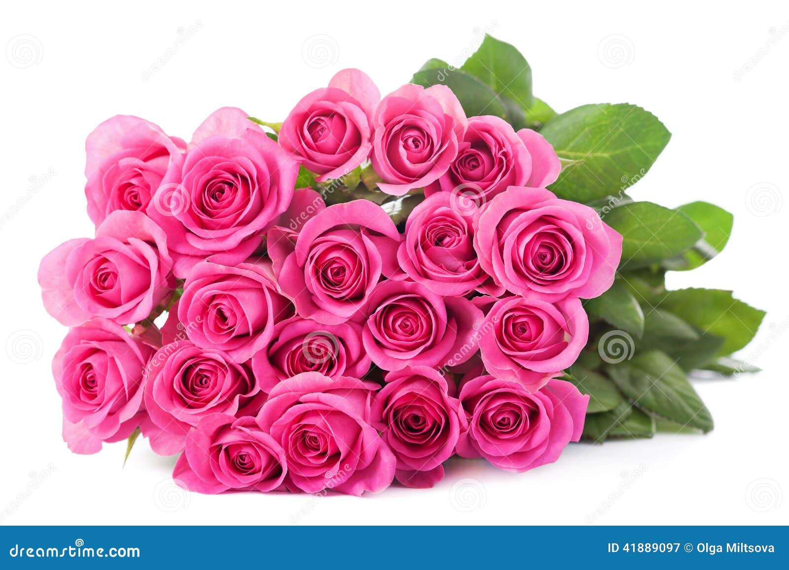 Beau Bouquet Rose De Roses D'isolement Image stock - Image du bouquet ...
