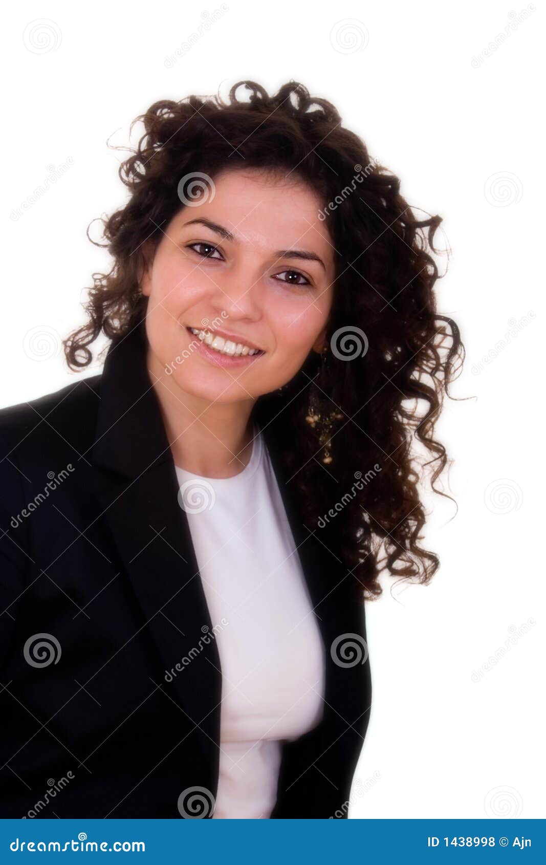 Beau sourire photo stock. Image du normal, fascinant, doux - 1438998
