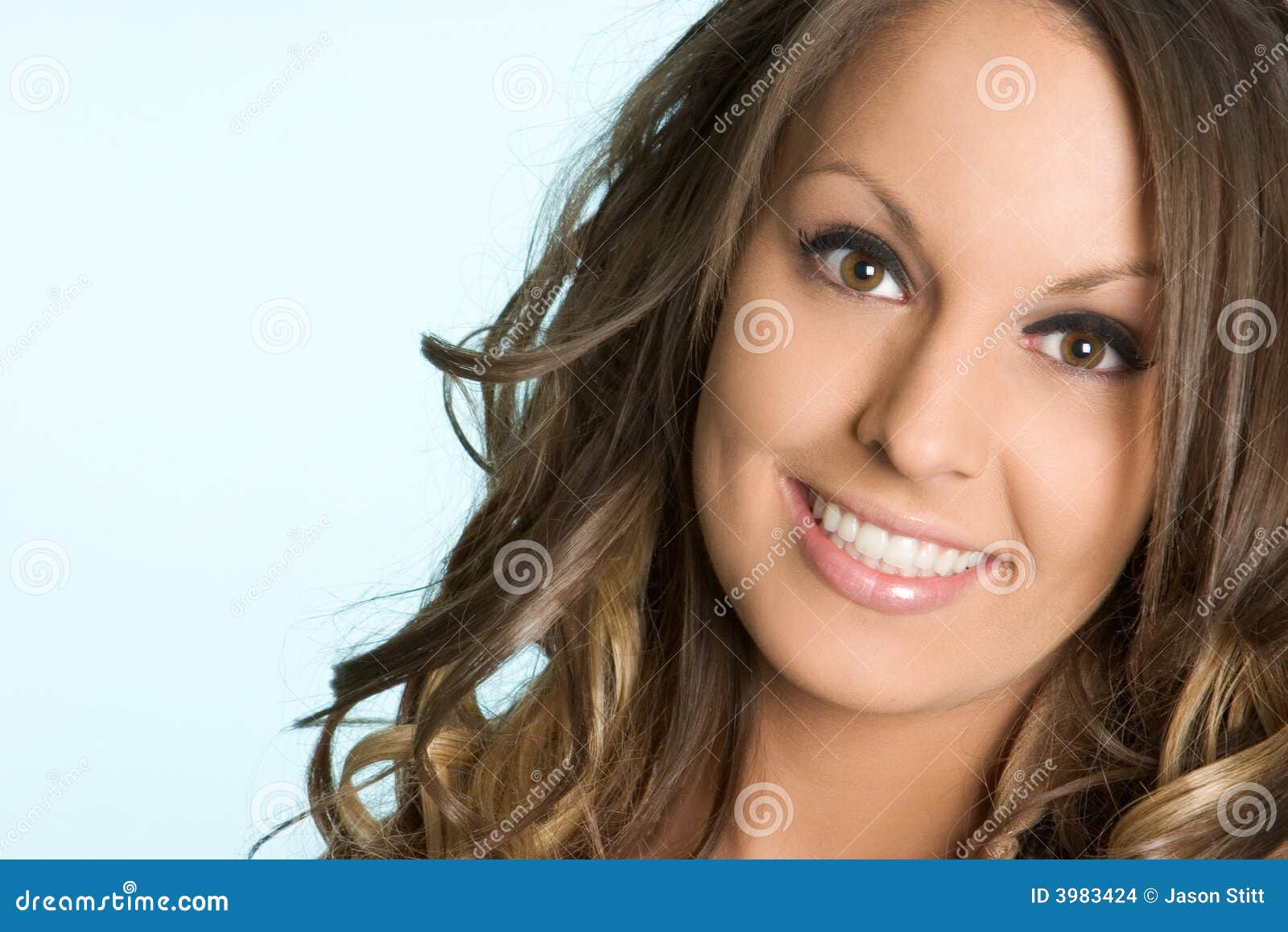 Beau sourire photo stock. Image du adolescent, jeune, fille - 3983424