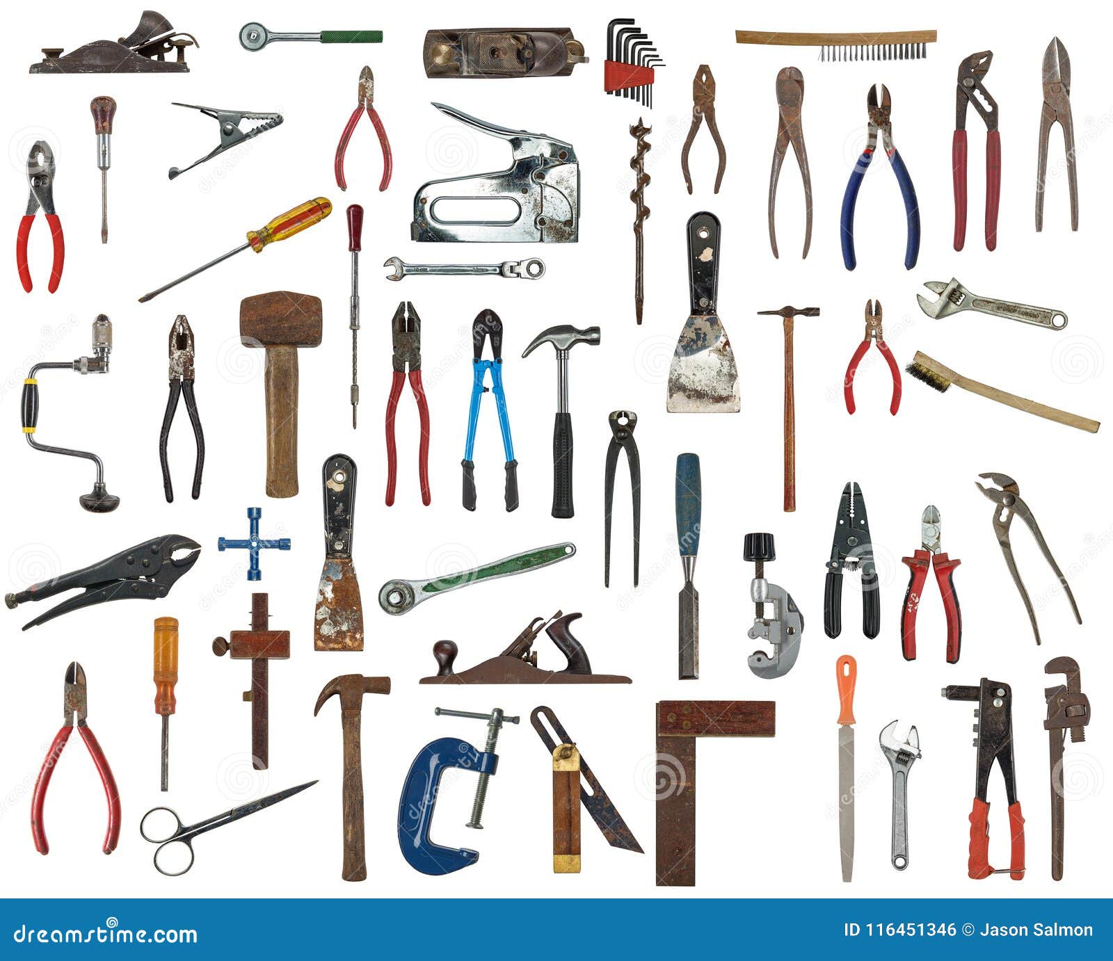 Beaucoup D'outils De Bricolage Photo stock - Image du objet, industrie ...
