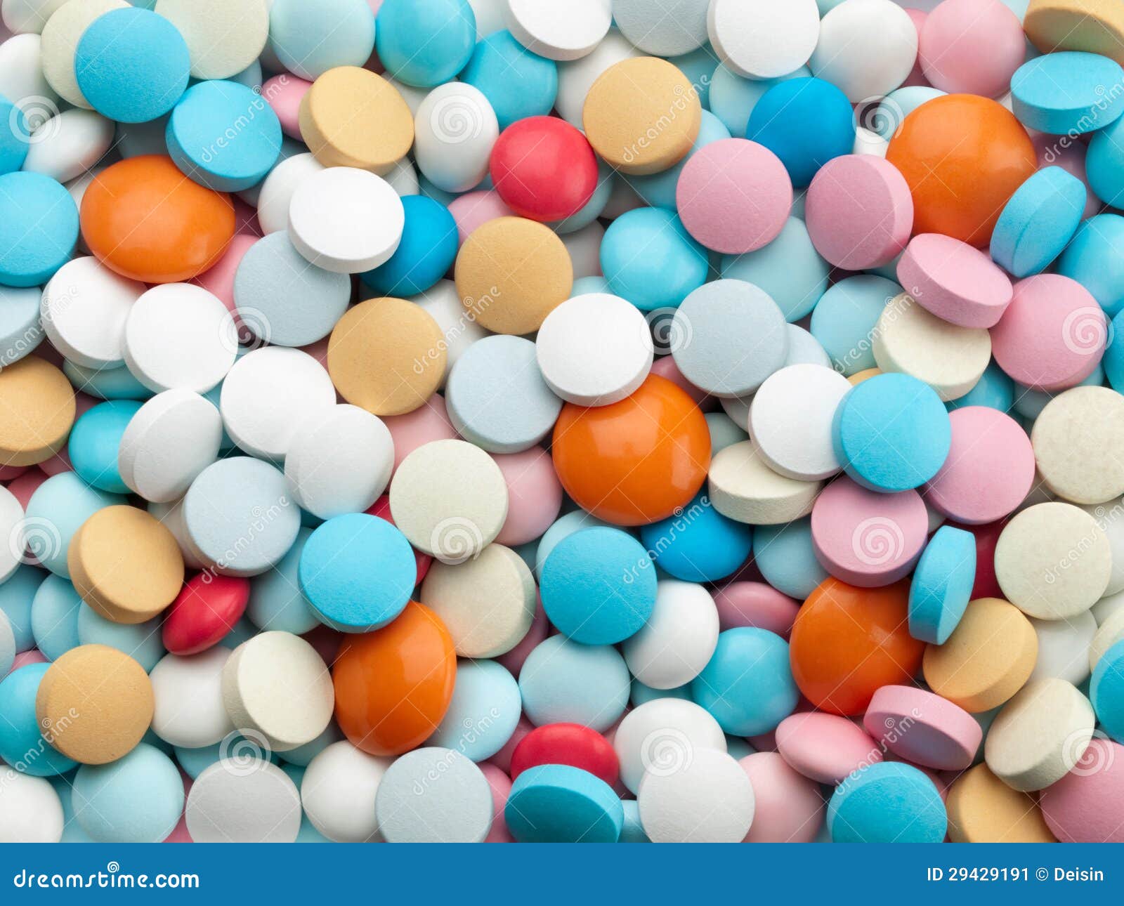 Beaucoup De Pilules Multicolores. Image stock - Image of multicolore ...