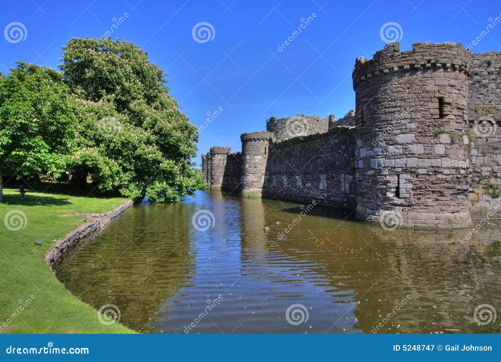 Beaumaris Castle Is An Unfinished Welsh Medieval Castle From The Turn ...