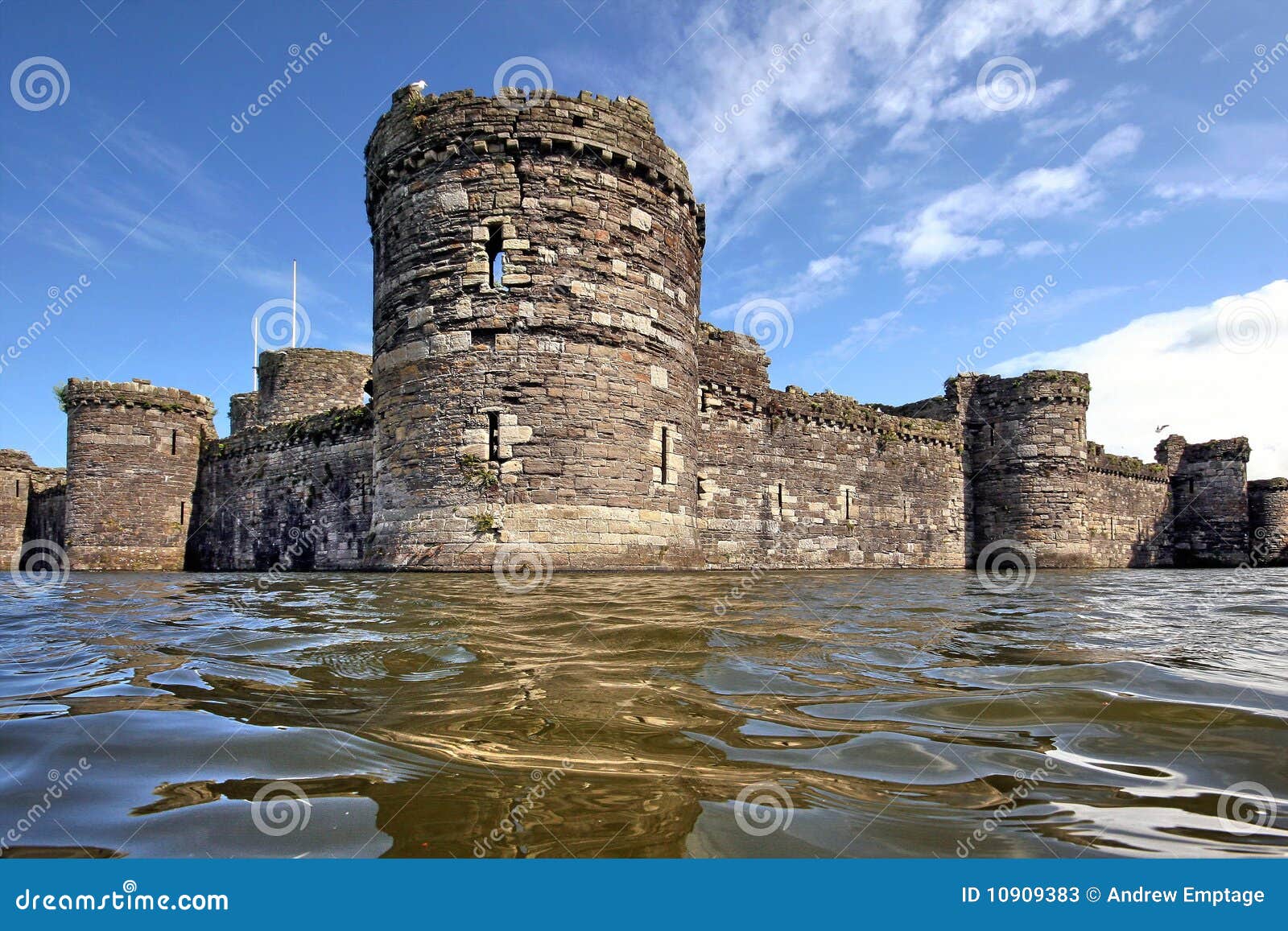 Beaumaris Castle, Anglesey, North Wales Stock Image - Image of norman ...