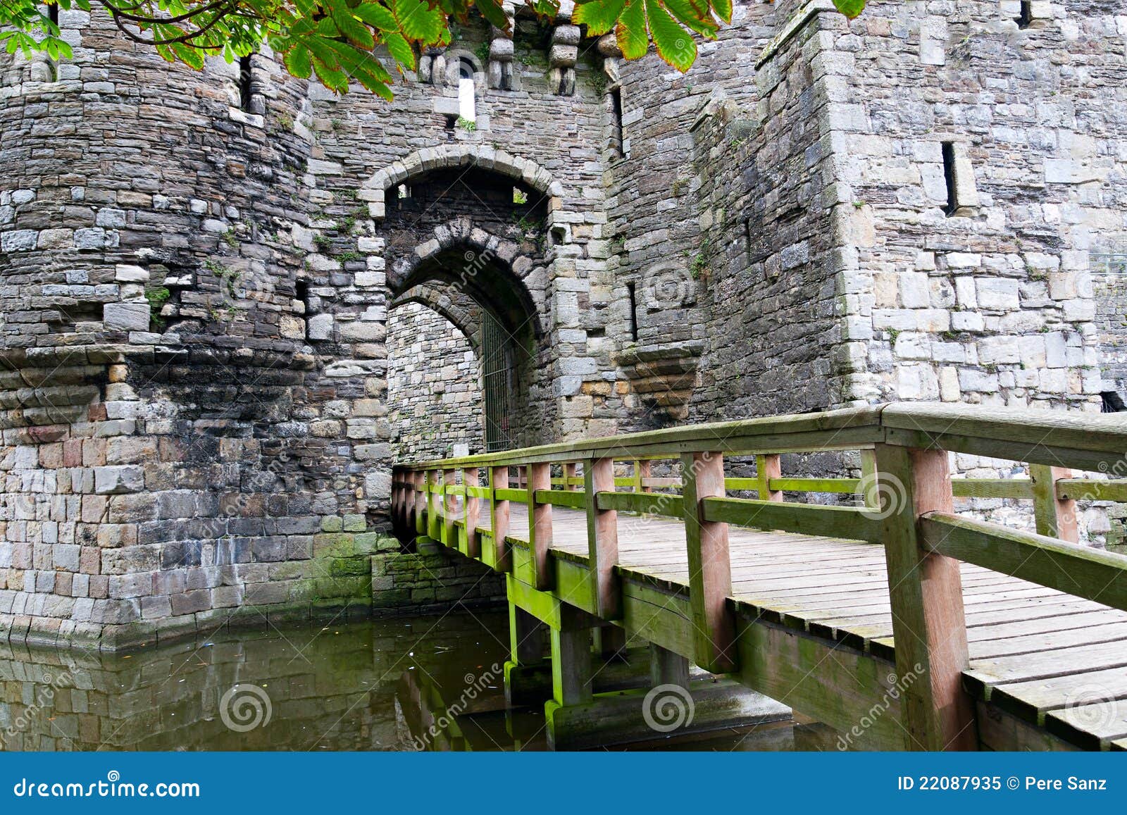 Beaumaris Castle Is An Unfinished Welsh Medieval Castle From The Turn ...