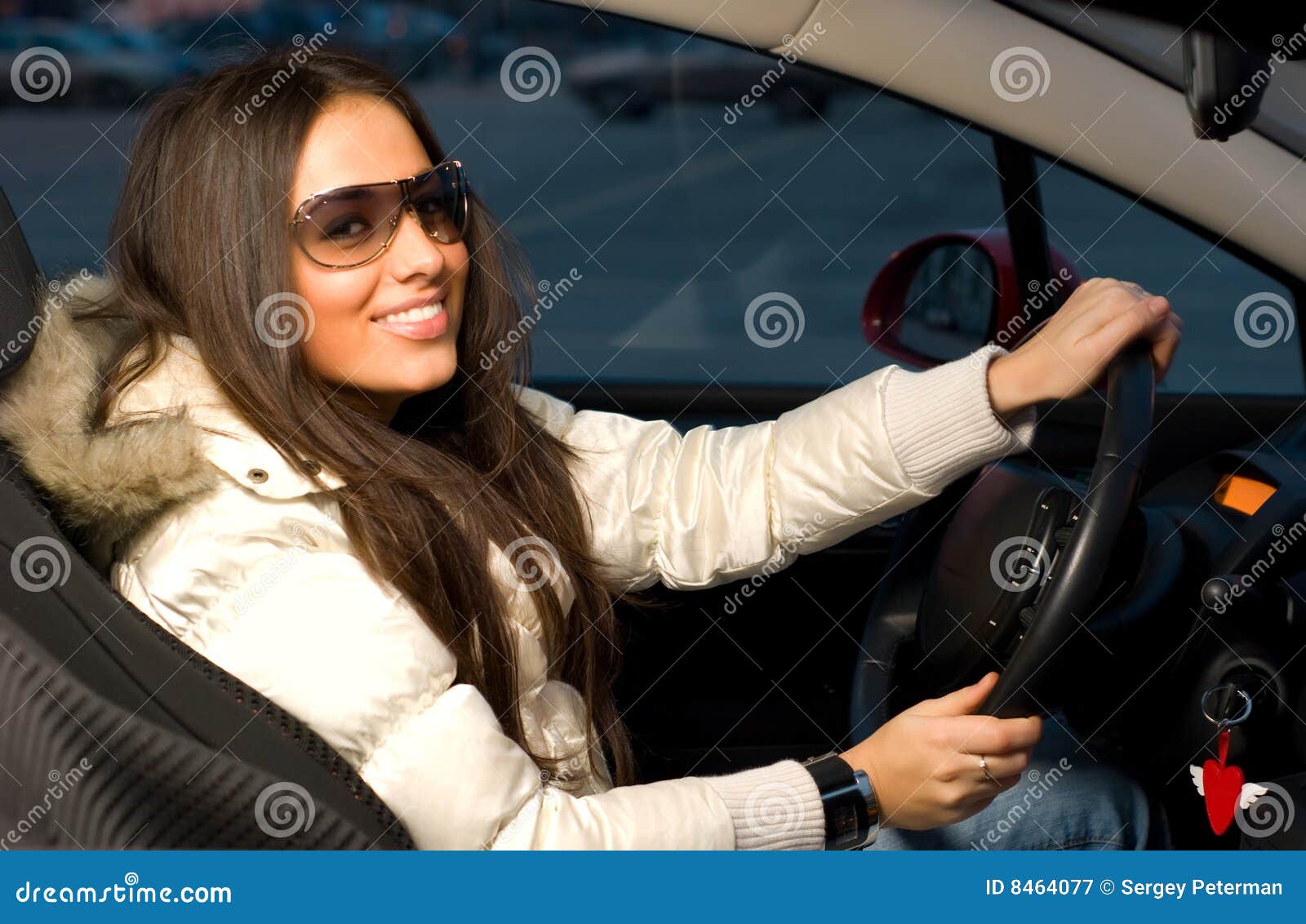 Beautful driver stock image. Image of auto, fashion, driving - 8464077