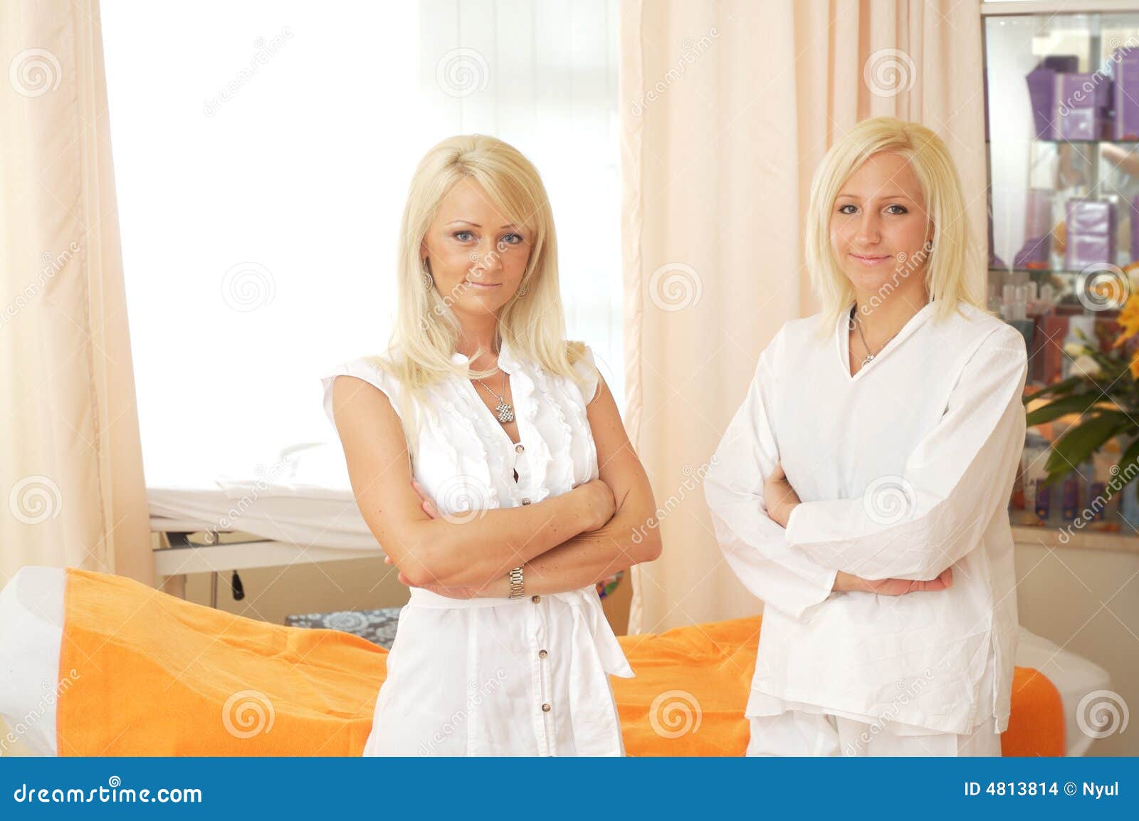 Beauticians stock photo. Image of alluring, model, care - 4813814