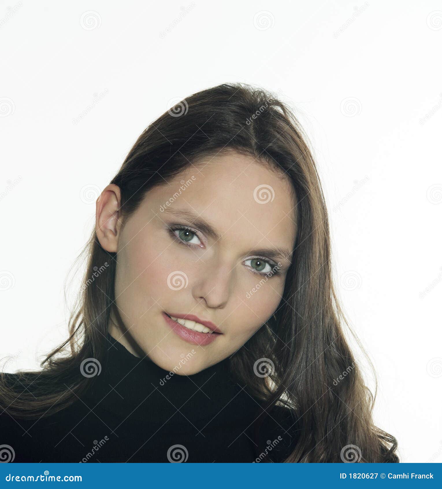 Beautiful 25 Years Old Smiling Woman Stock Image - Image of elegance ...